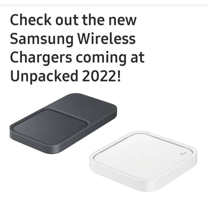 Novos carregadores wireless Unpacked - Samsung Community