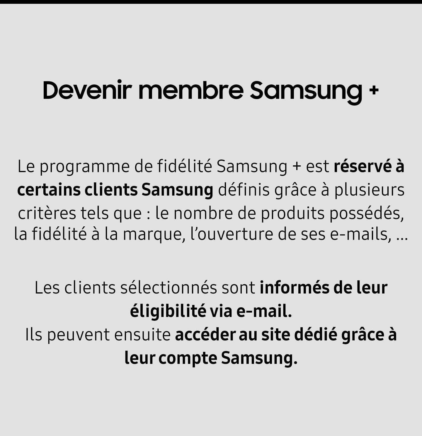 Résolu : Programme Samsung+ - Page 2 - Samsung Community