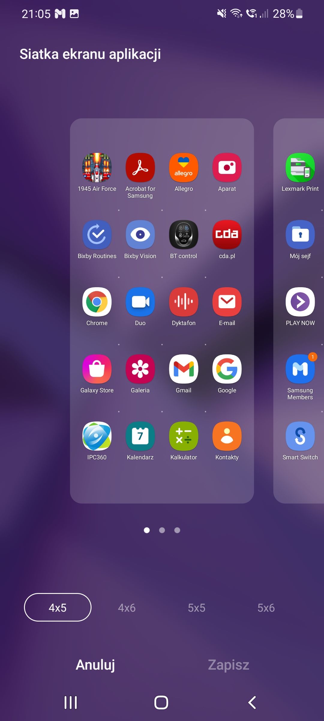 Samsung a52 zmiana rozmiaru ikon - Samsung Community