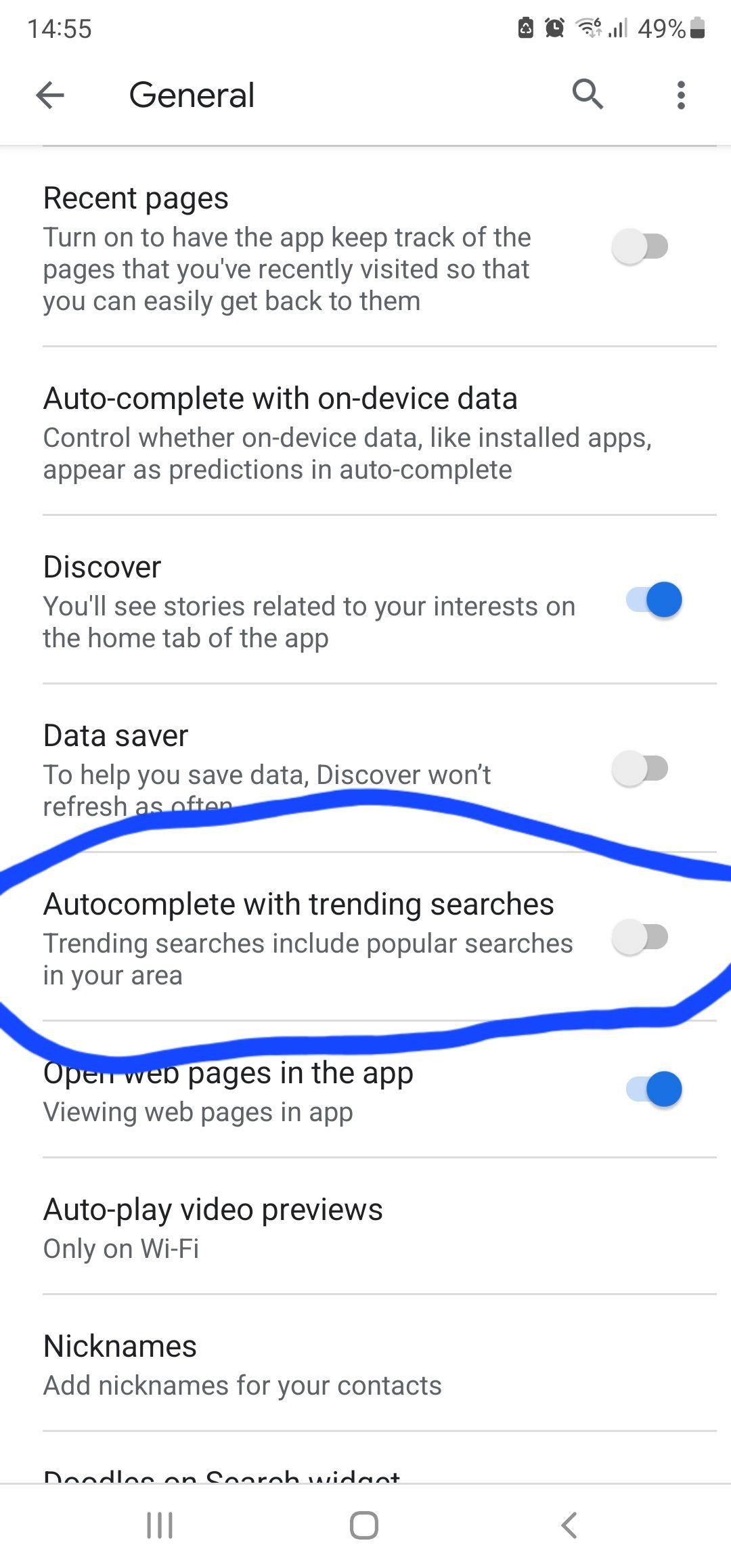 Google search problem - Samsung Community