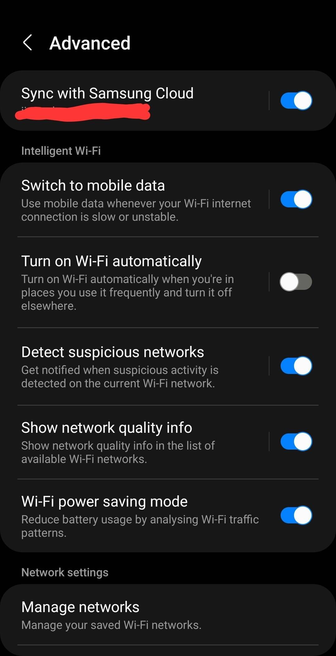 Apps detecteren geen actieve netwerk connectie - Samsung Community