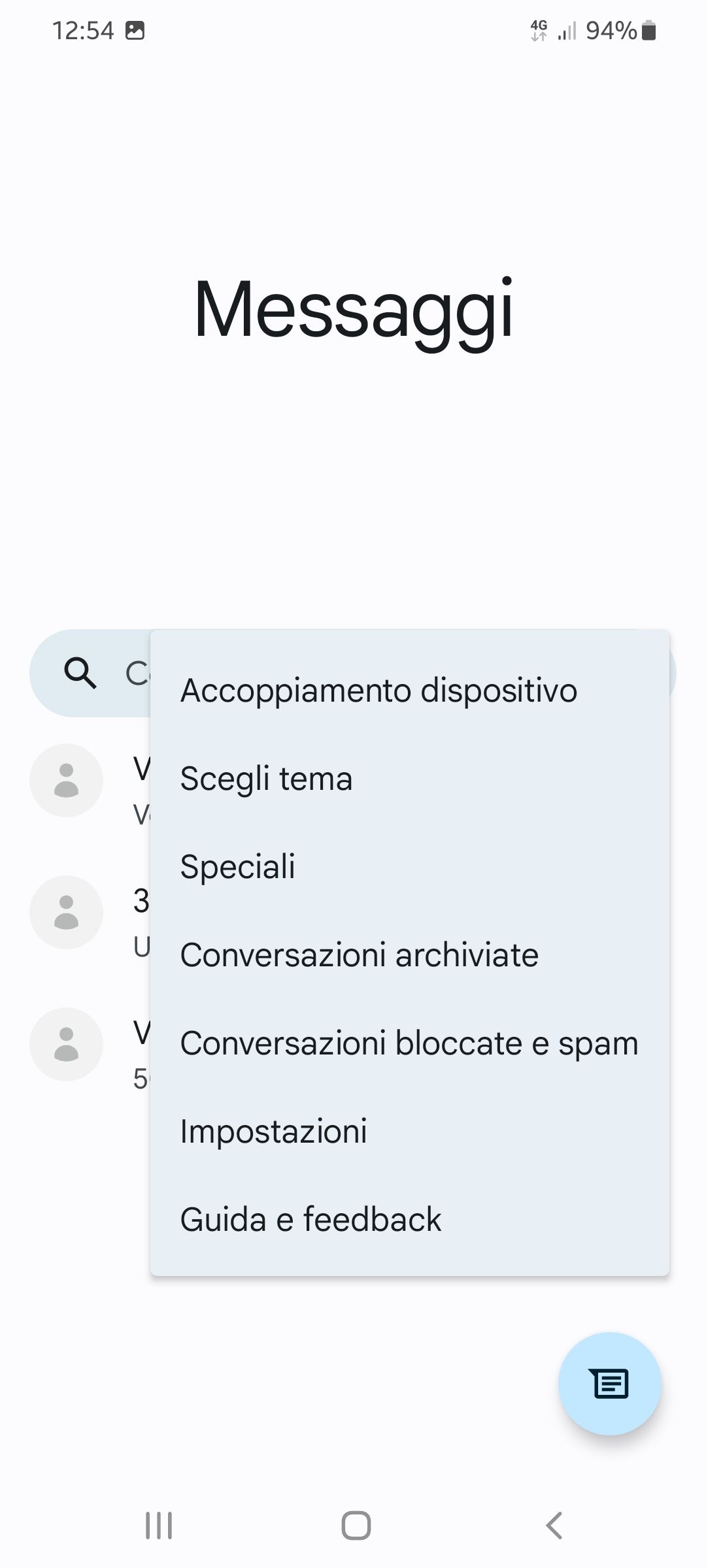 Tema messaggi - Samsung Community