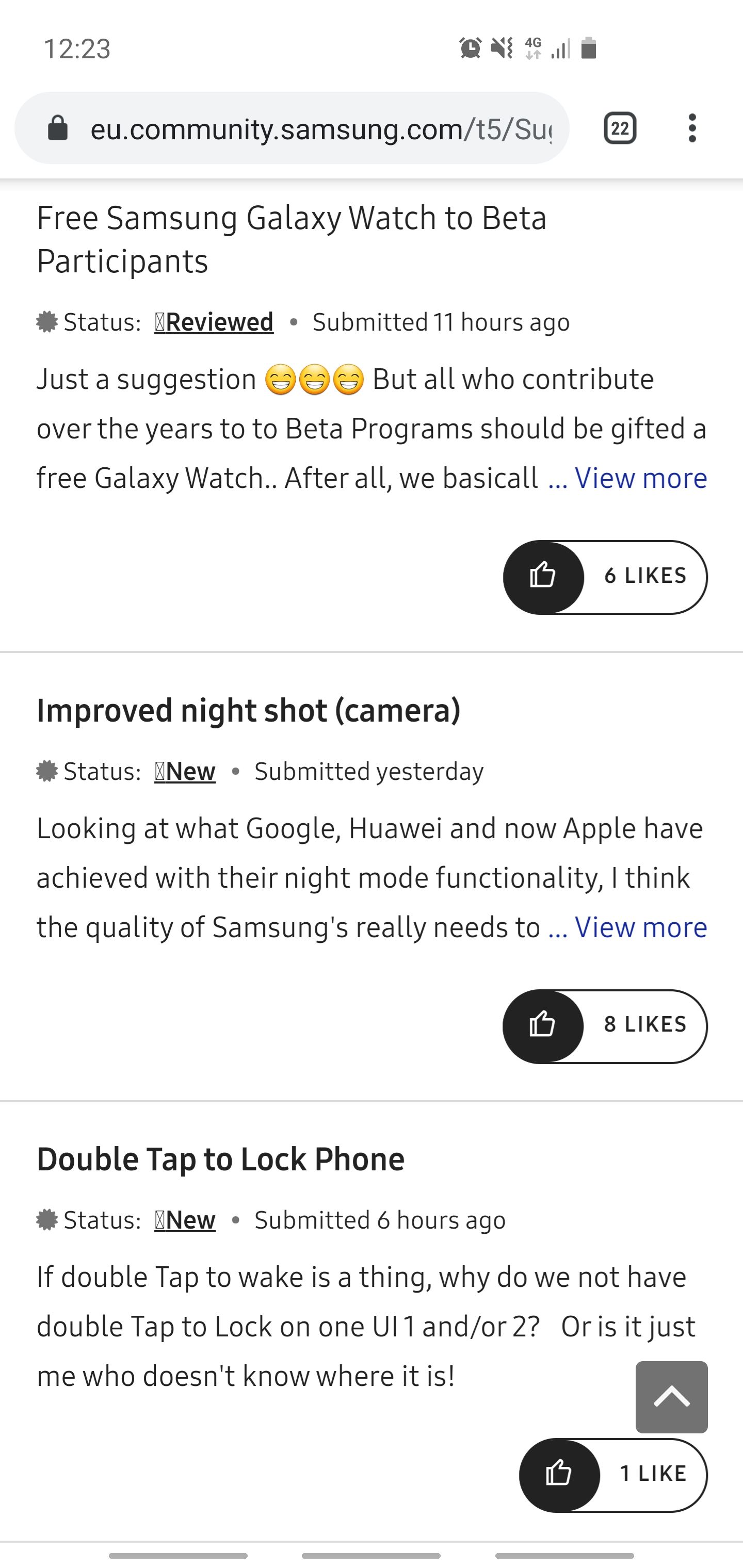 Suggestions icons - Samsung Community