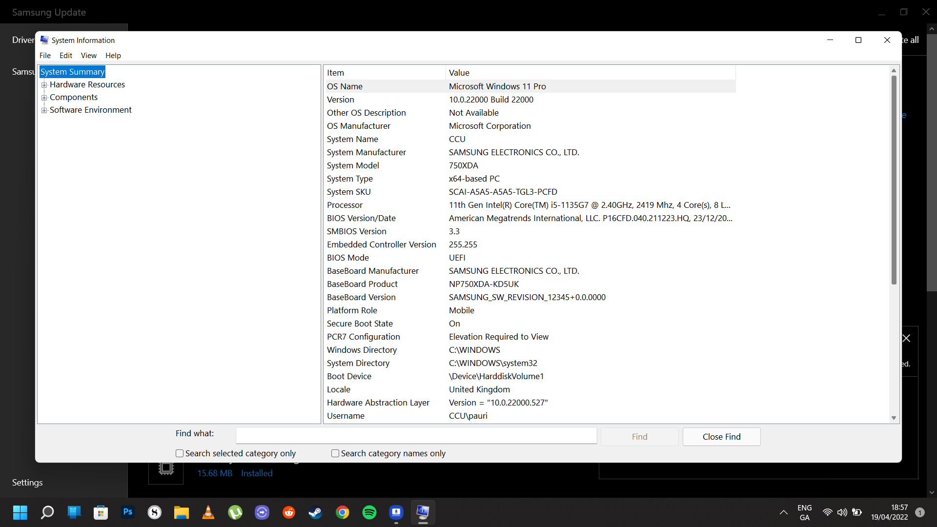 Solved: Samsung Galaxy Book Bios update Ver P17CFD fails - Samsung ...
