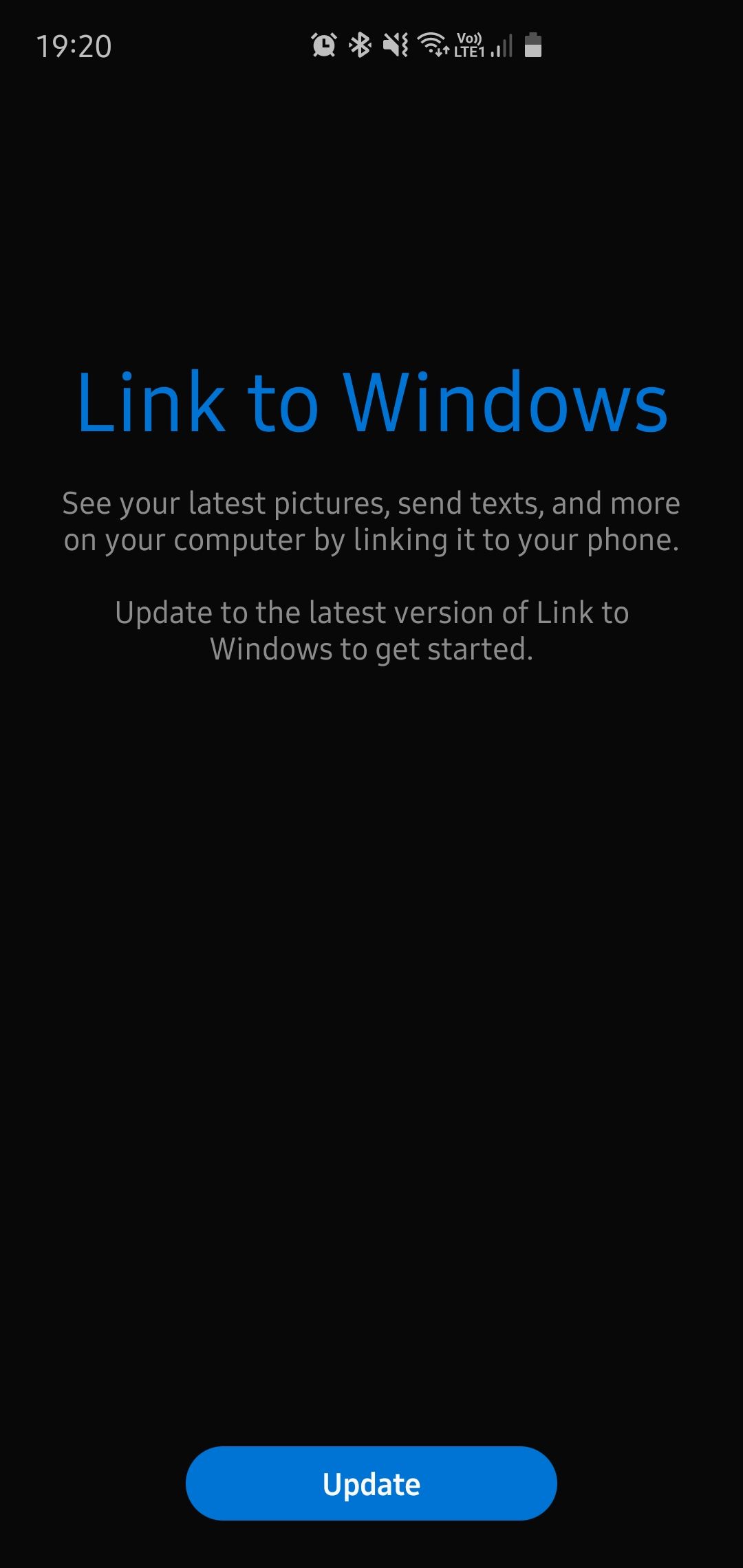 Solved: Link To Windows -Update Fails - Samsung Community