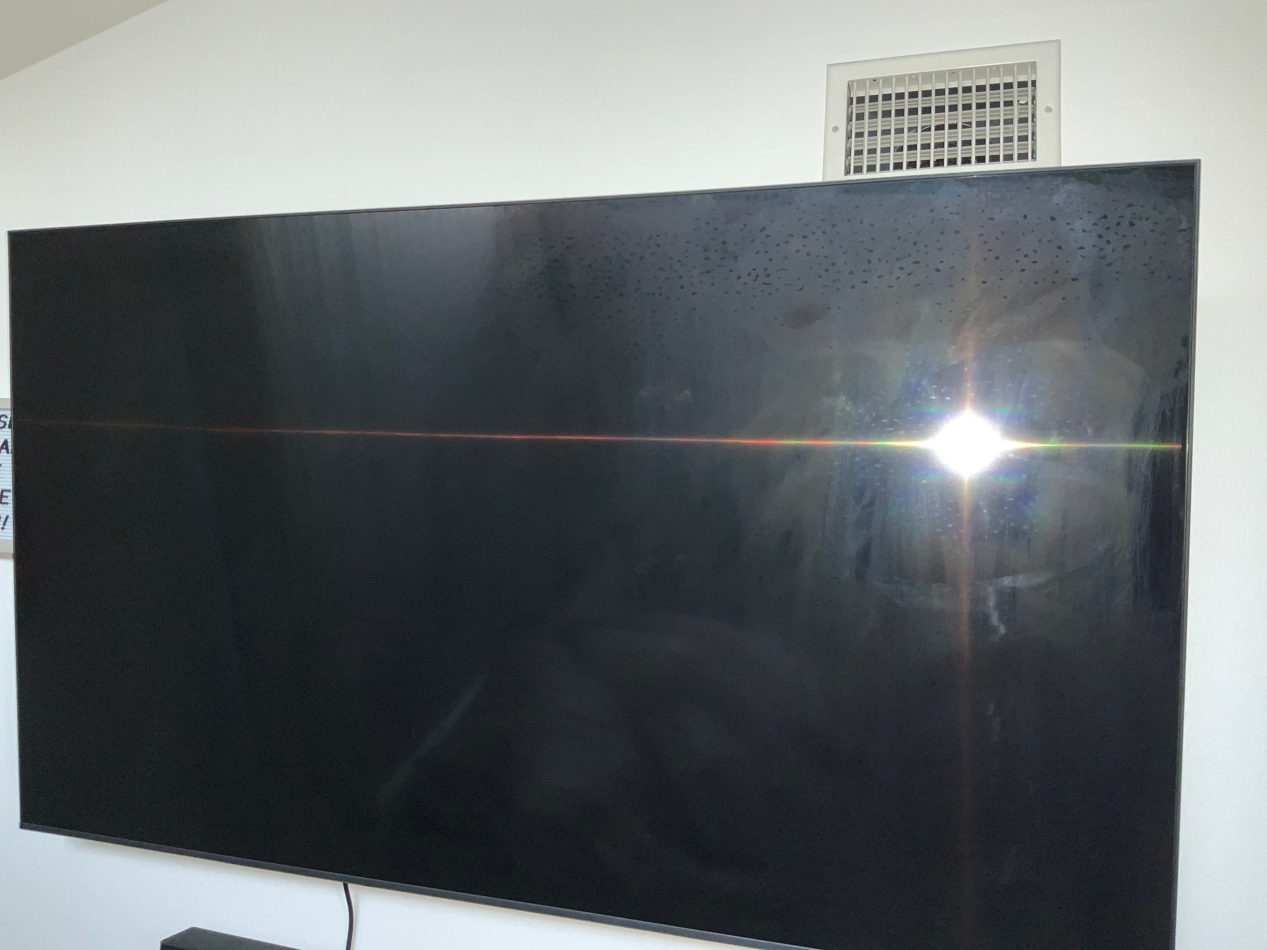 New QLED cleaning gone wrong - Samsung Community