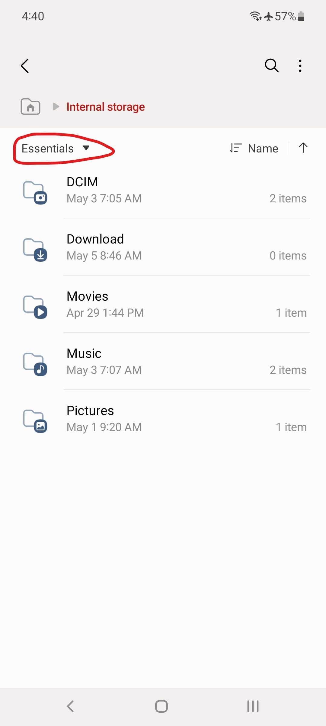 Full access to hidden files - Samsung Community