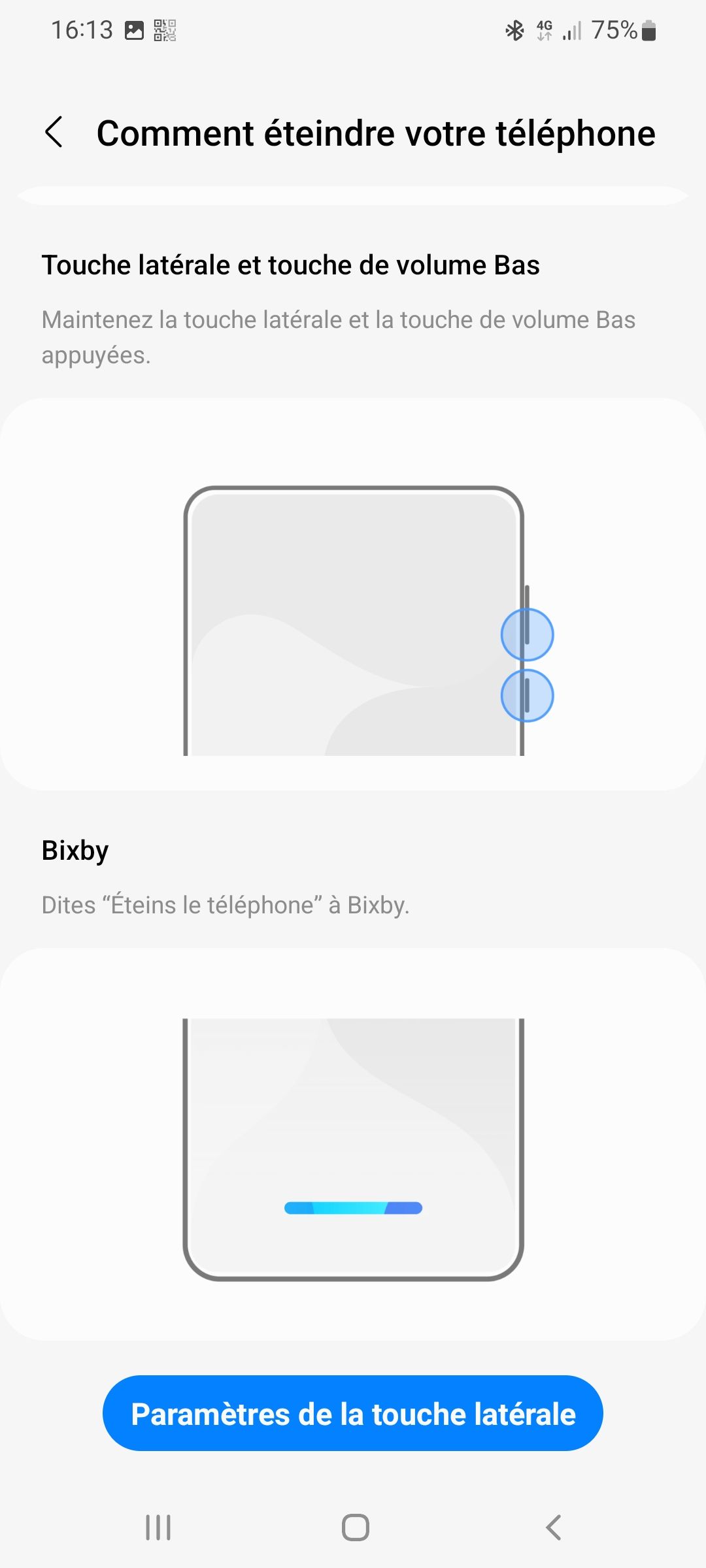 Touche lateral - Samsung Community