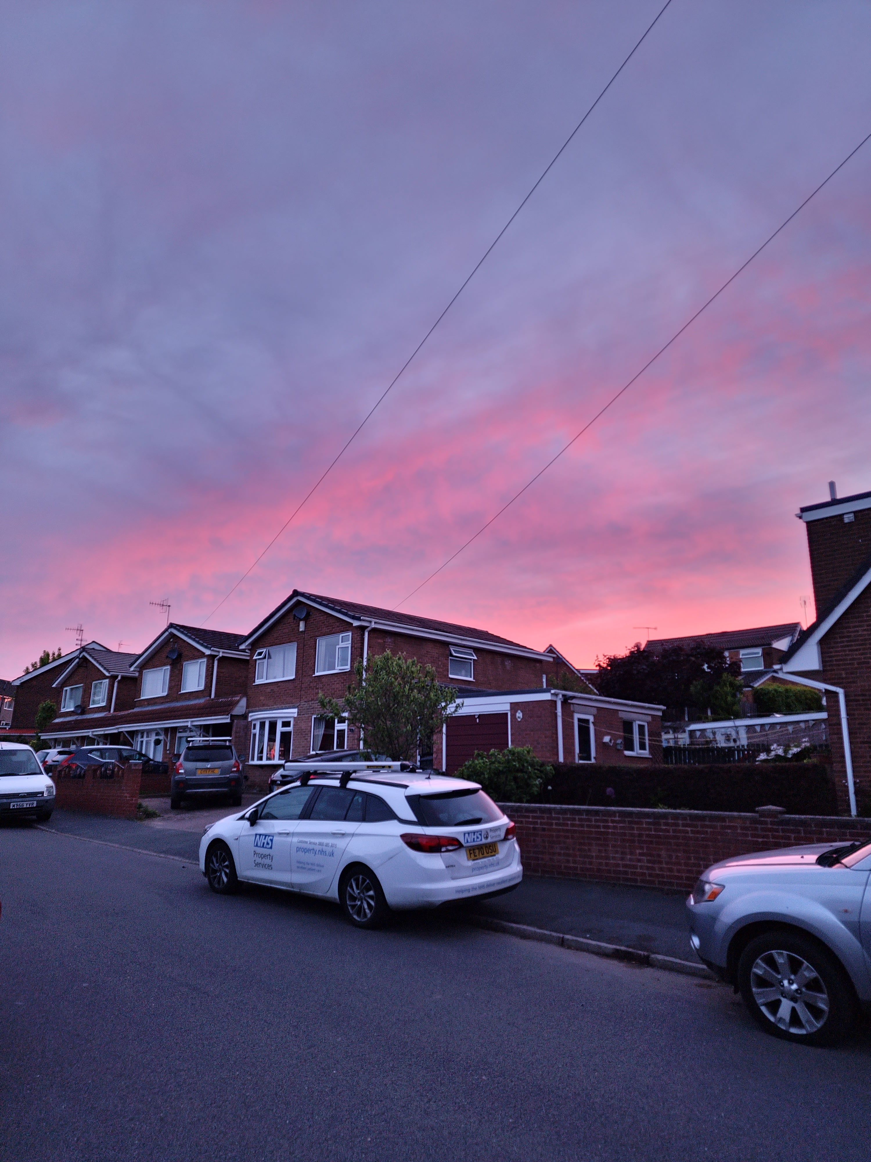 Pink candy floss sky's - Samsung Community