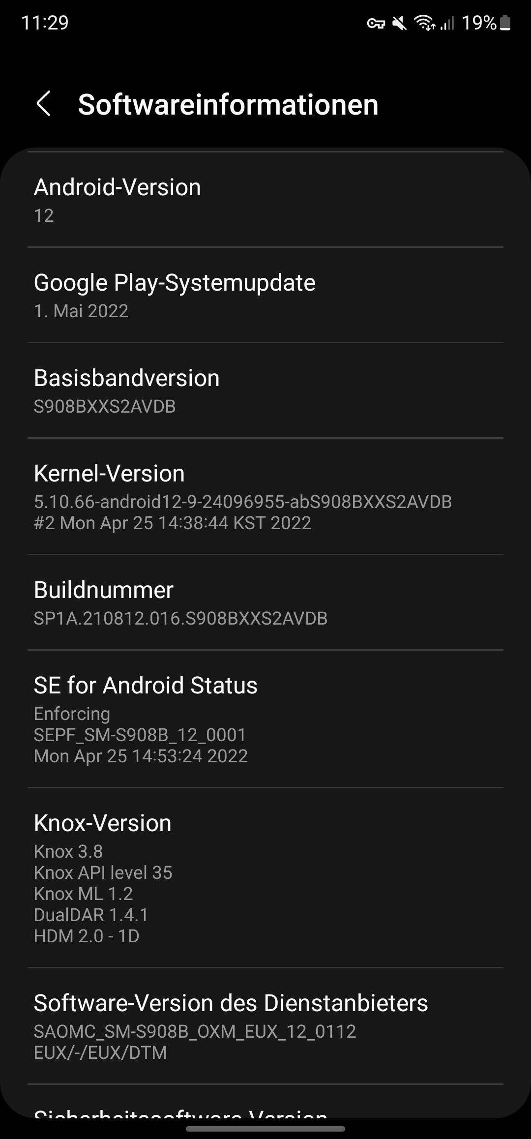 S22 ultra Software update – Seite 3 - Samsung Community