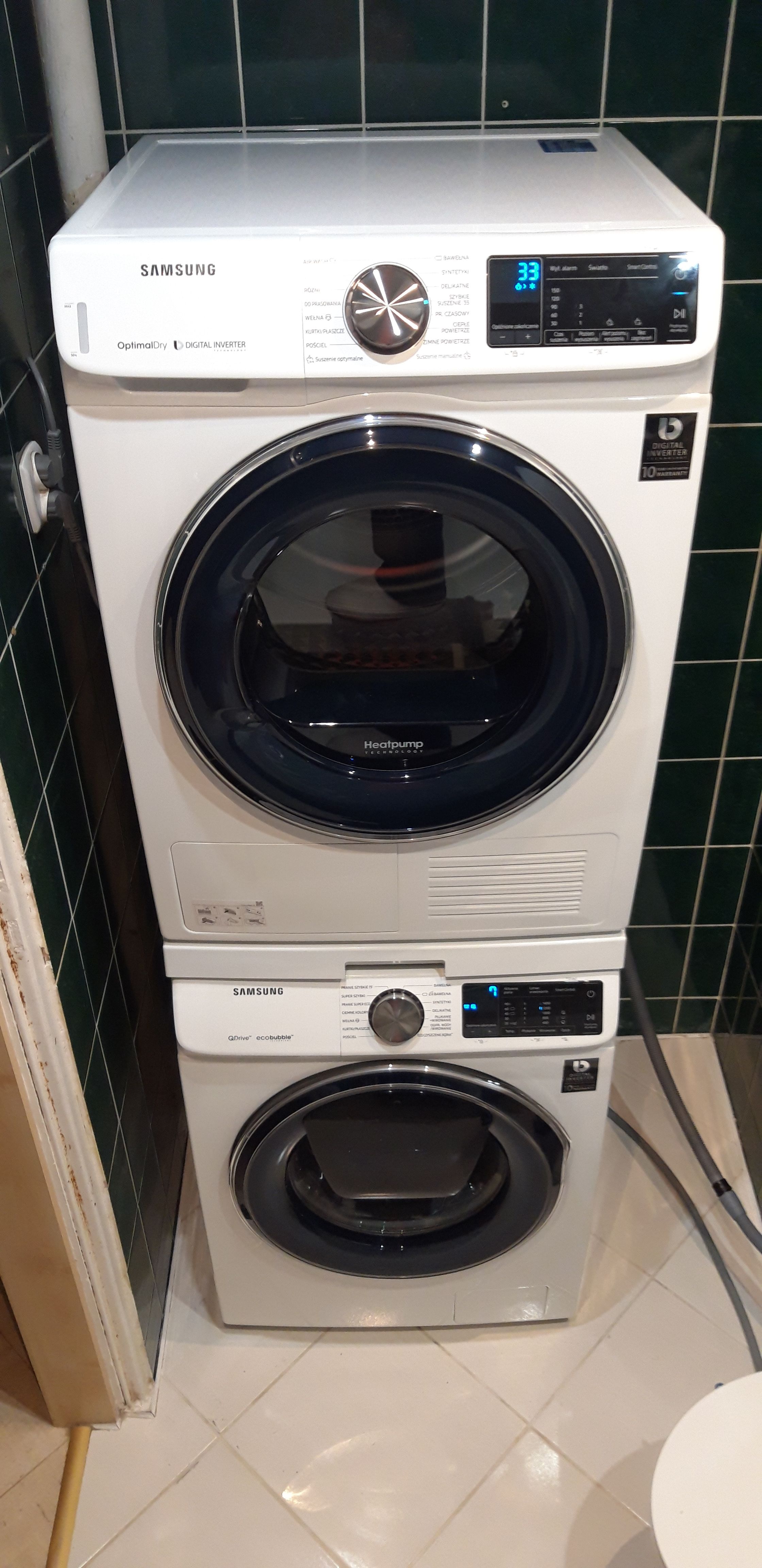 Jak połączyć pralkę z suszarką? - Samsung Community