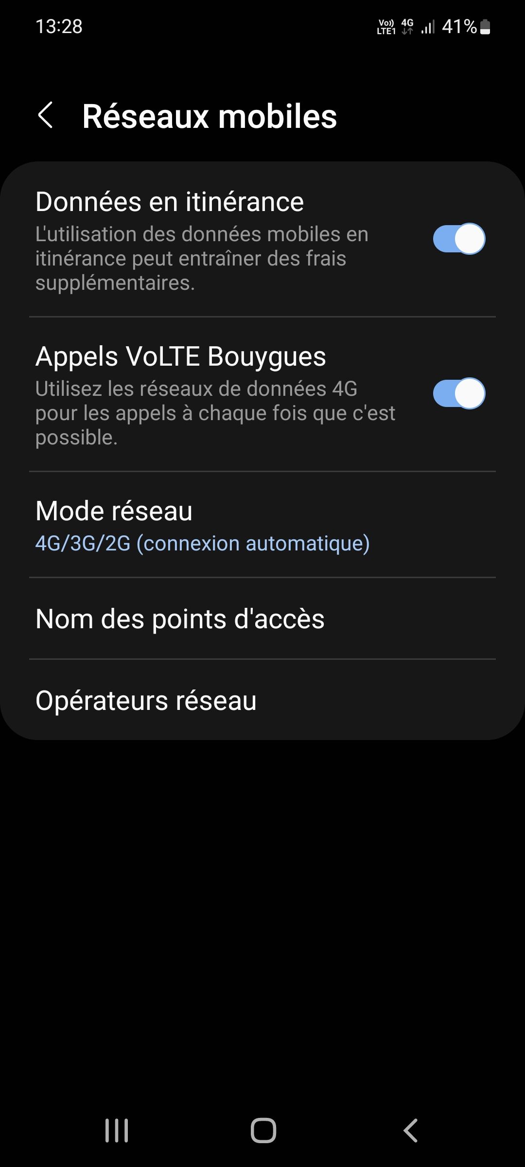 Résolu : Desactiver volte - Samsung Community