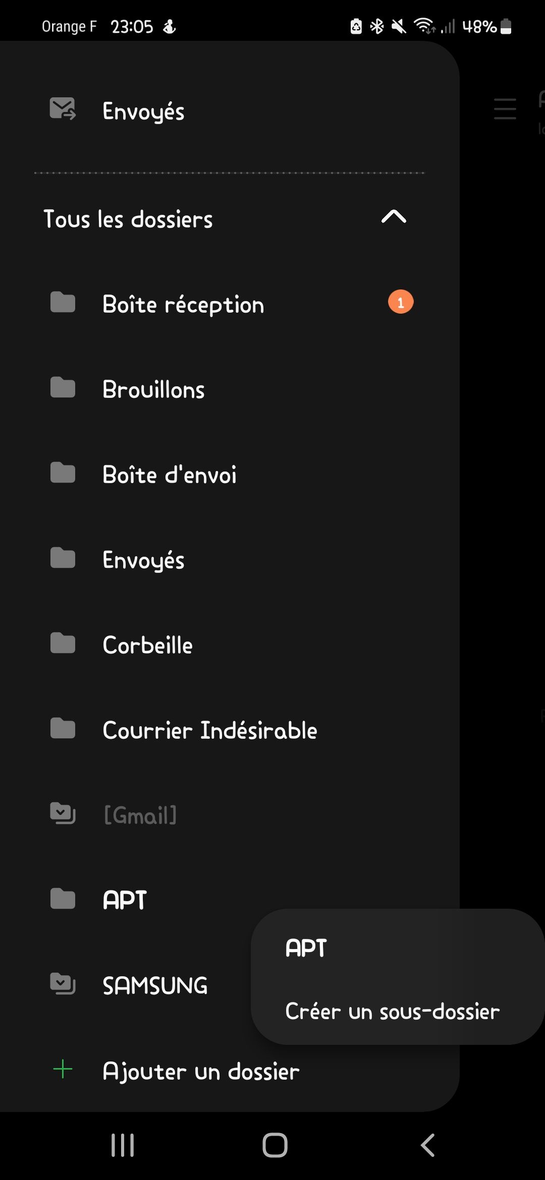 Créer un sous-dossier dans email - Samsung Community Créer un sous-dossier dans email - Samsung Community