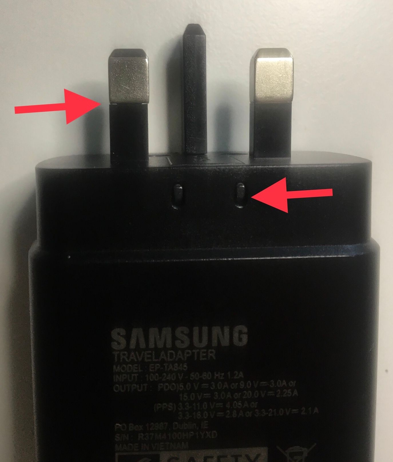 Beware fake eBay chargers. - Samsung Community