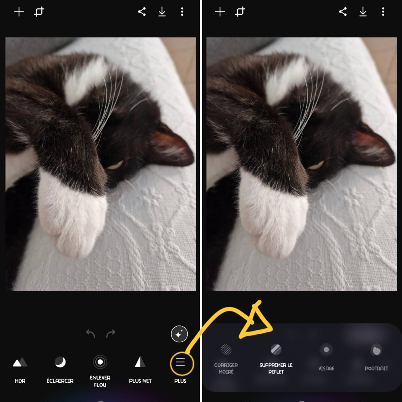 Application de "retouche photo" Galaxy Enhance-X de chez Samsung ...