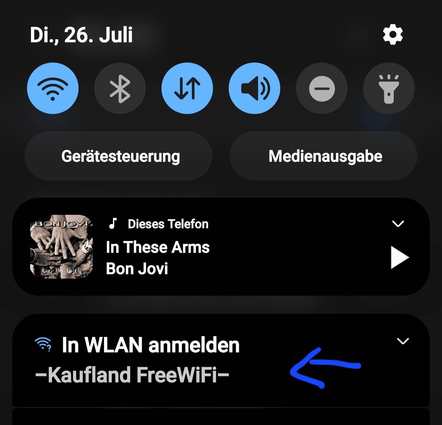 WLAN wird nicht fertig mit verbinden und Zugangsdaten löschen - Samsung ...