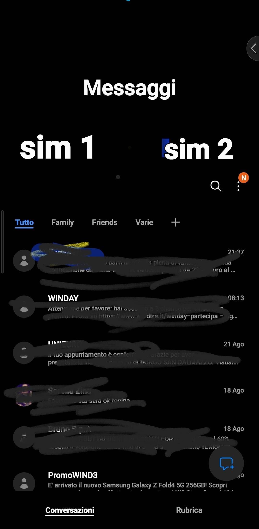 App messaggi - Samsung Community