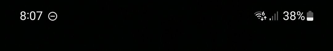 Move DND status bar icon to the right - Samsung Community