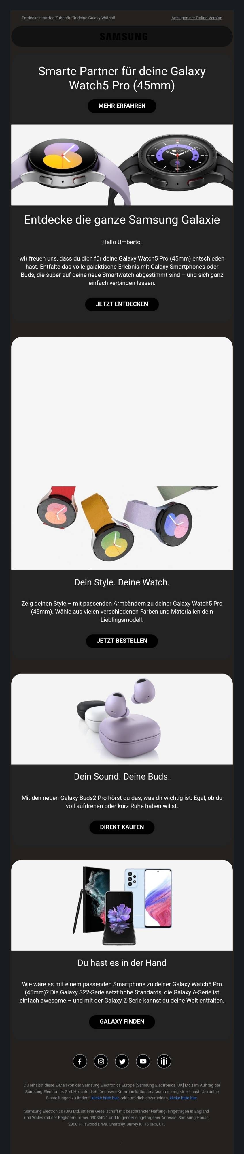 Samsung Email fake oder echt?????? - Samsung Community