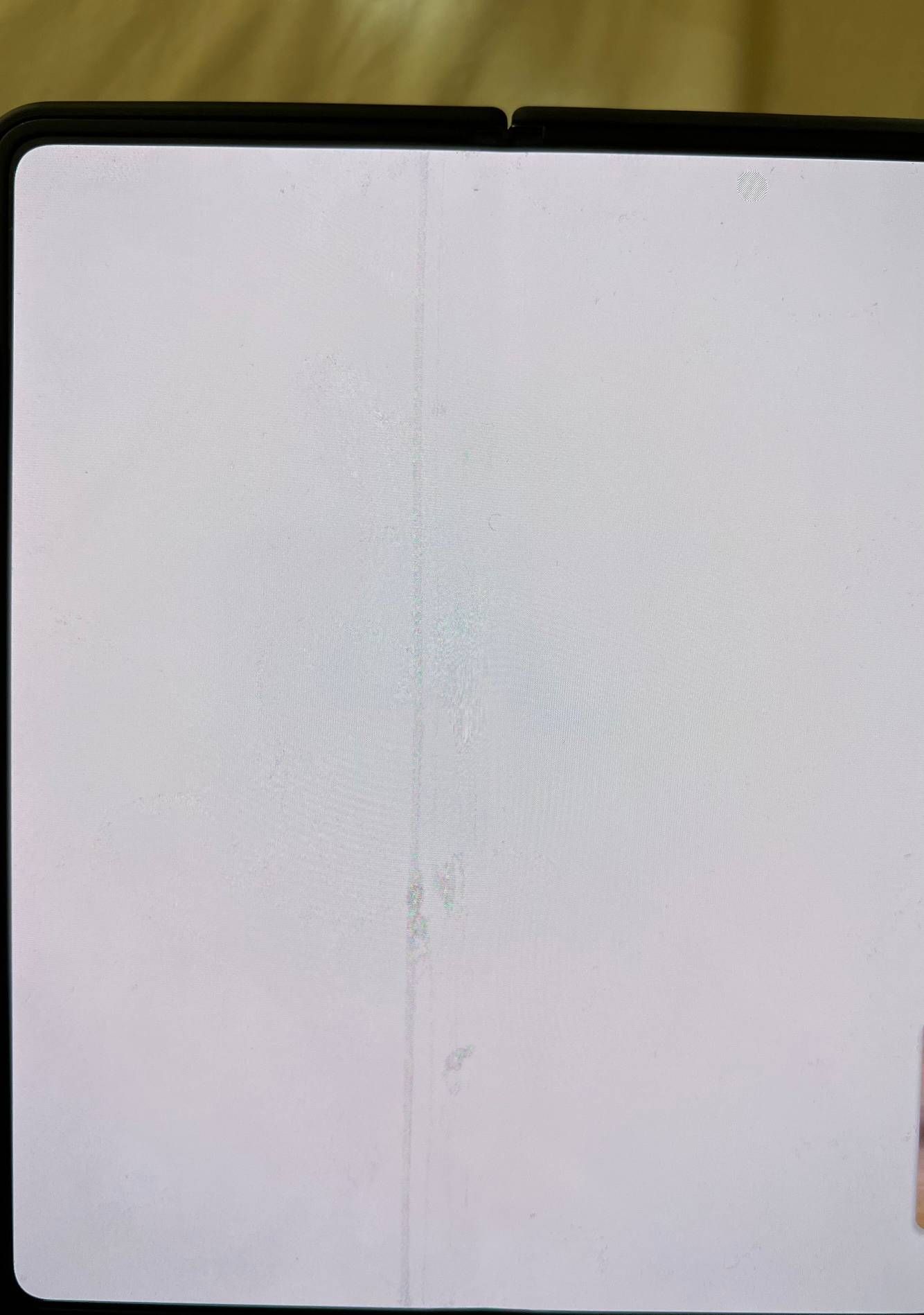 Damaged screen protector on Z Fold 4 - Samsung Community