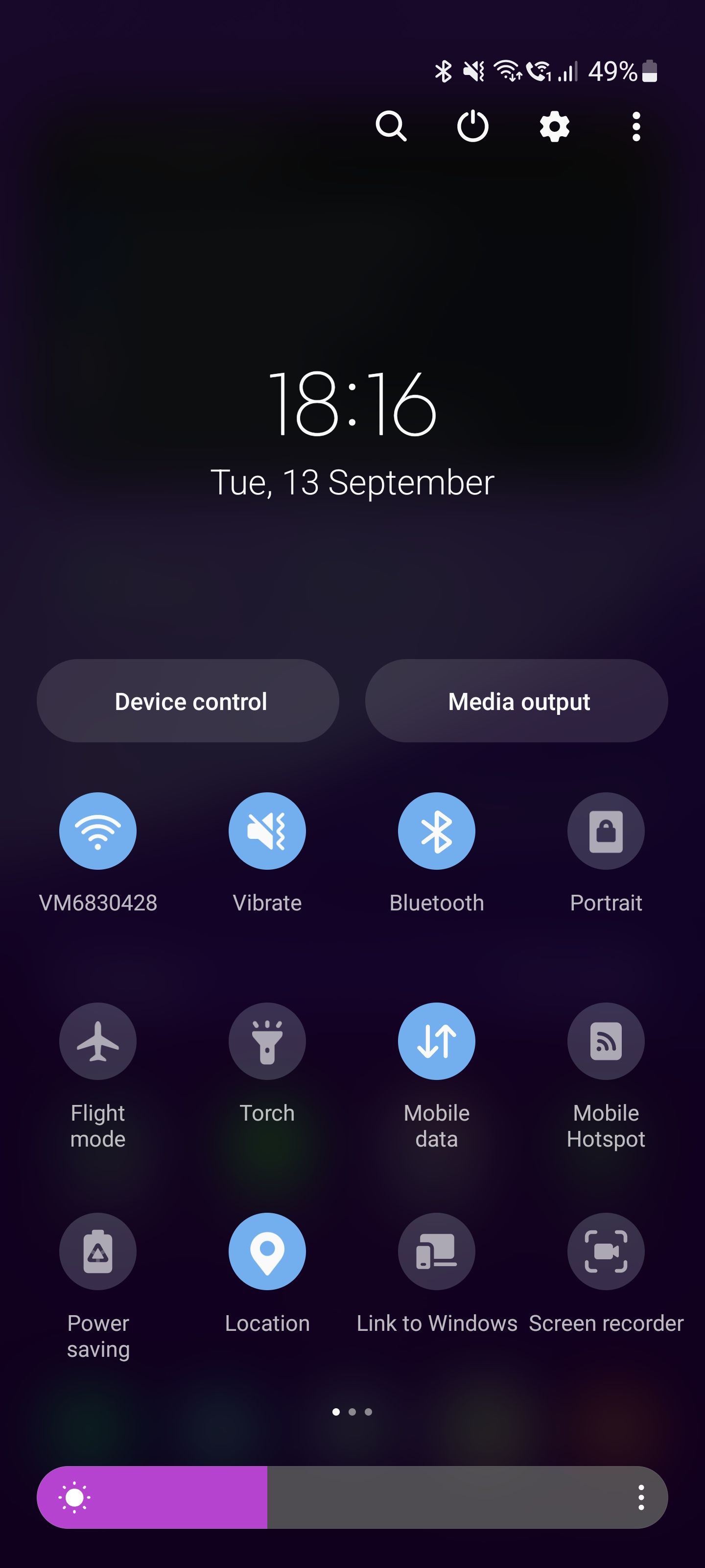 Solved: Notification panel - Samsung Community