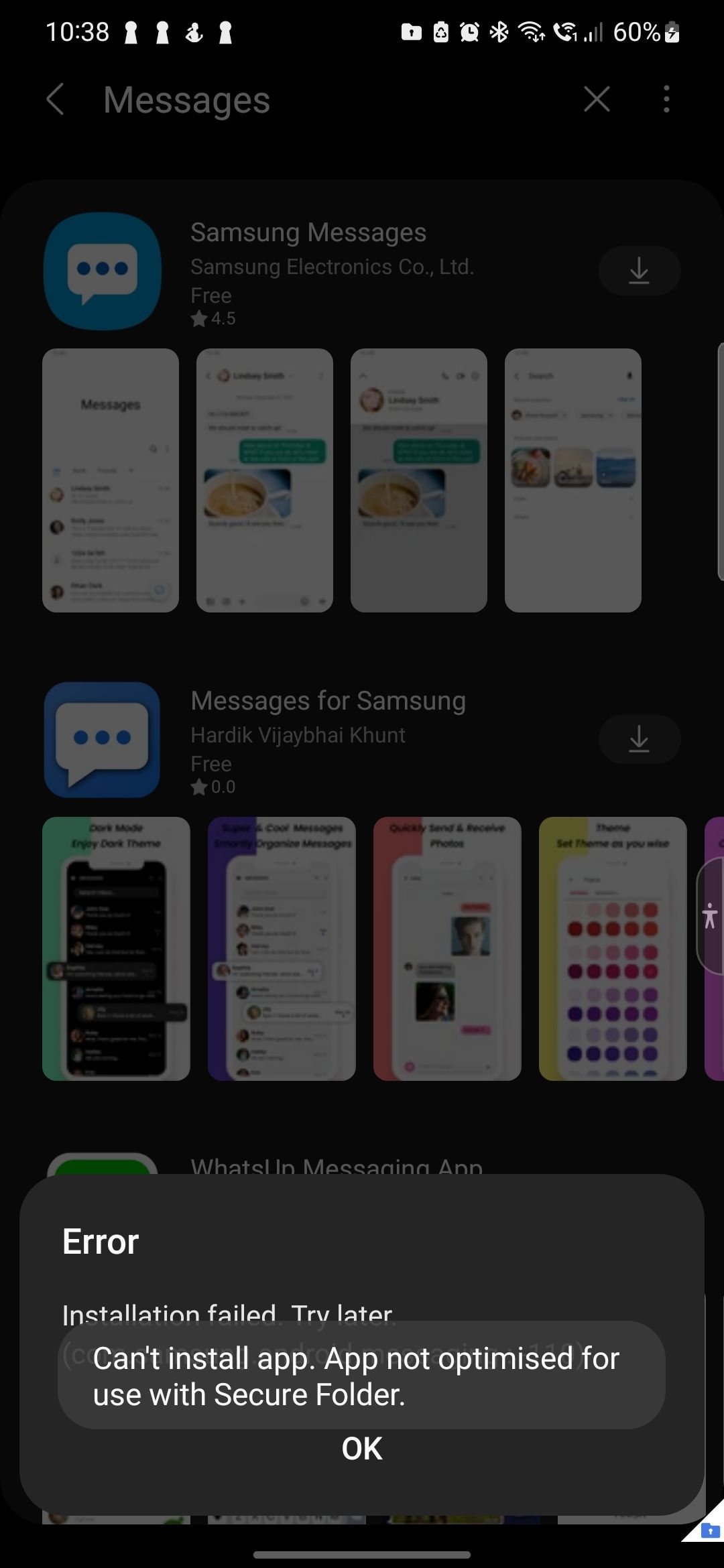 SMS e Area Personale - Samsung Community