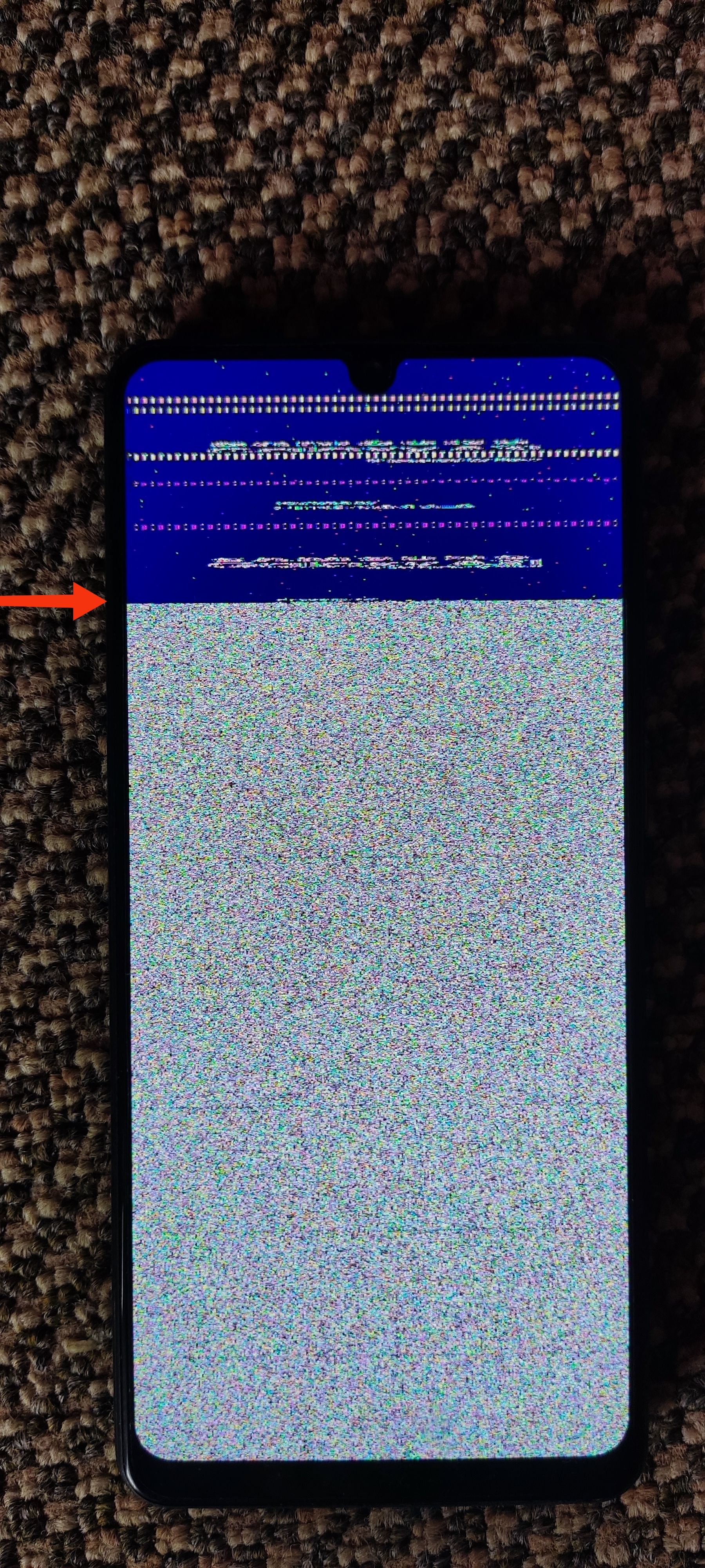 Help ! what do I have to do ? A31 a 31 display problem - Samsung Community