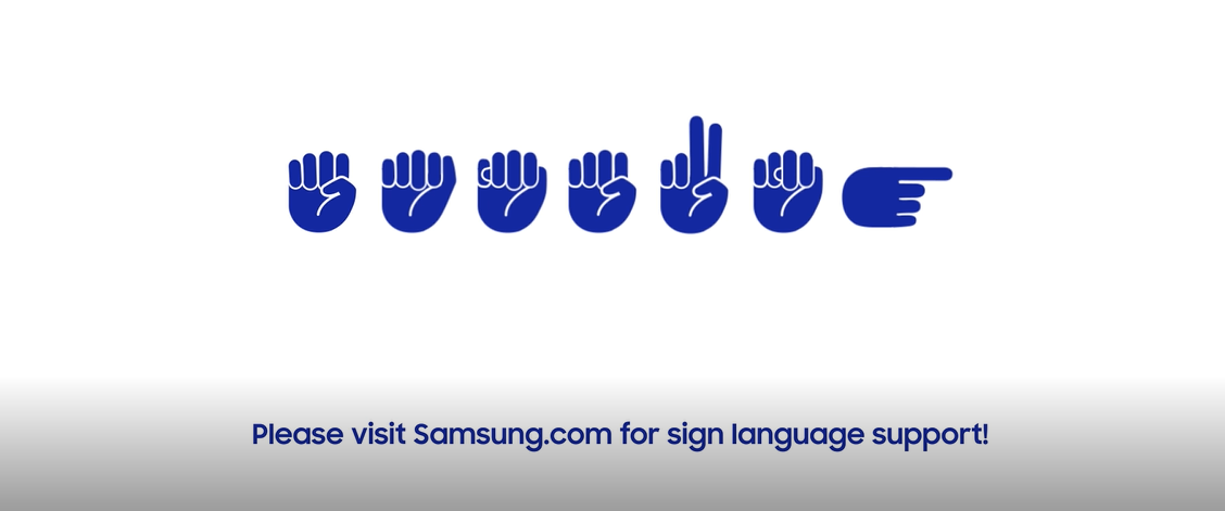 Journée mondiale des langues des signes | Samsung