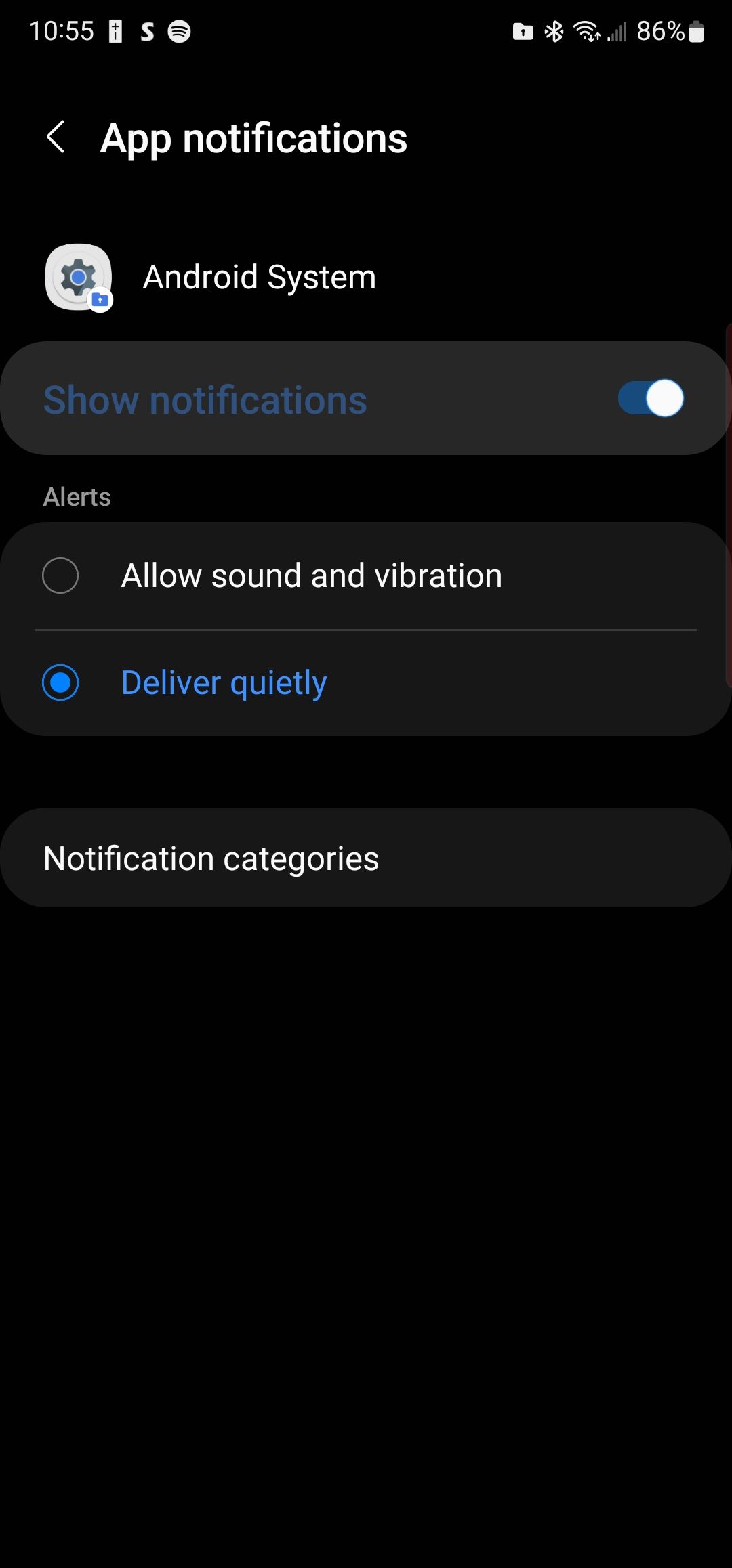 How to get rid of secure folder locked notification permanently ...