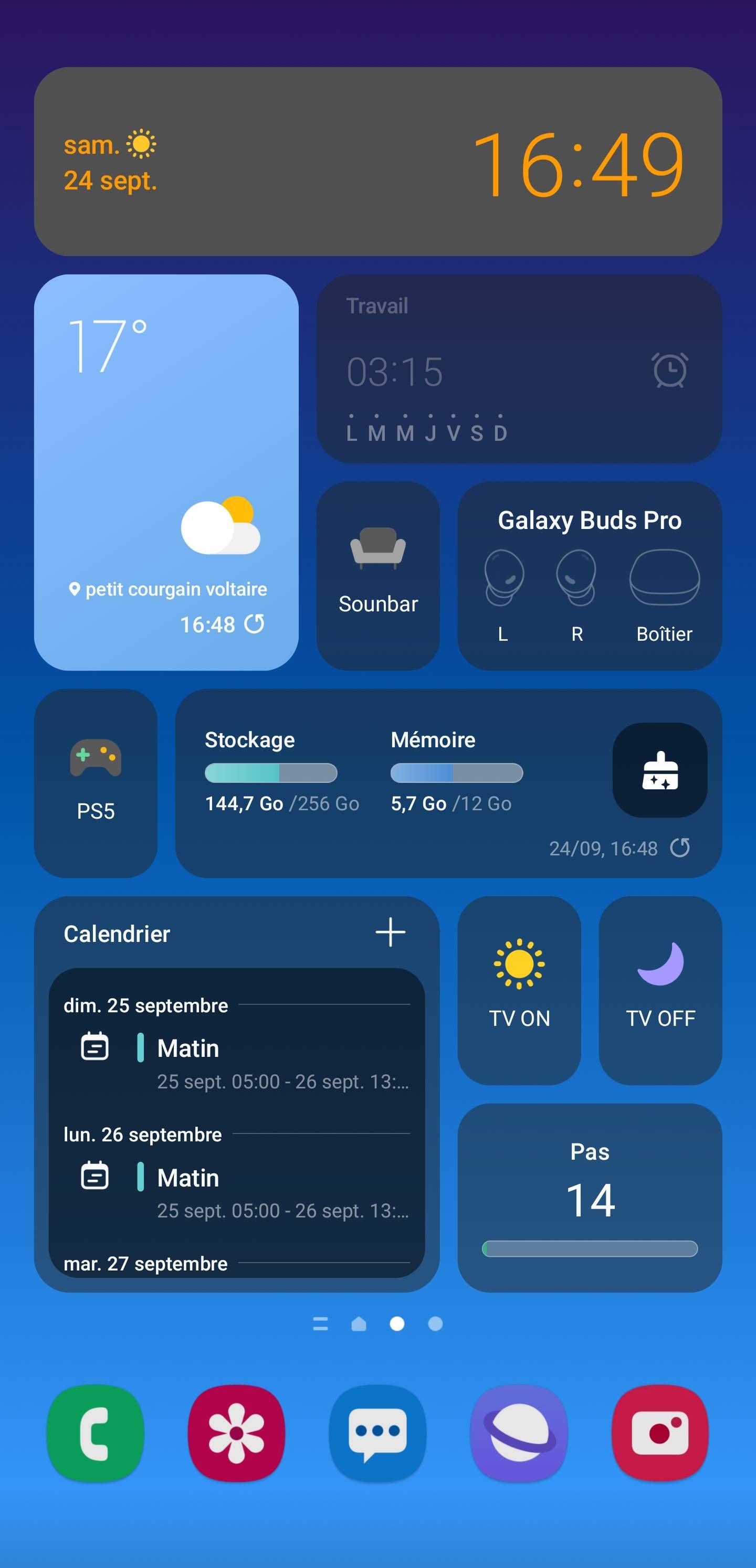 Montrez vos plus belles interfaces OneUi📱 - Page 4 - Samsung Community