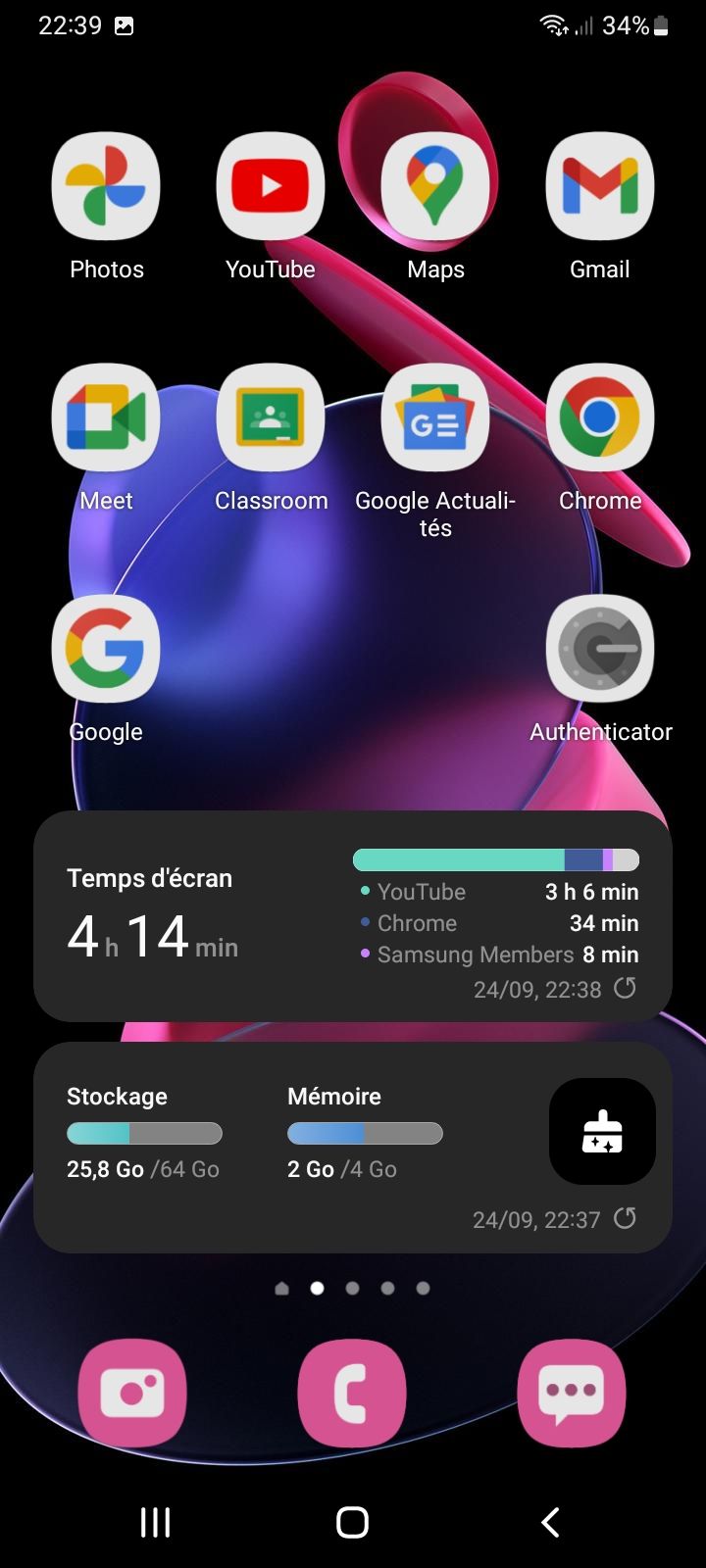 Montrez vos plus belles interfaces OneUi📱 - Page 4 - Samsung Community