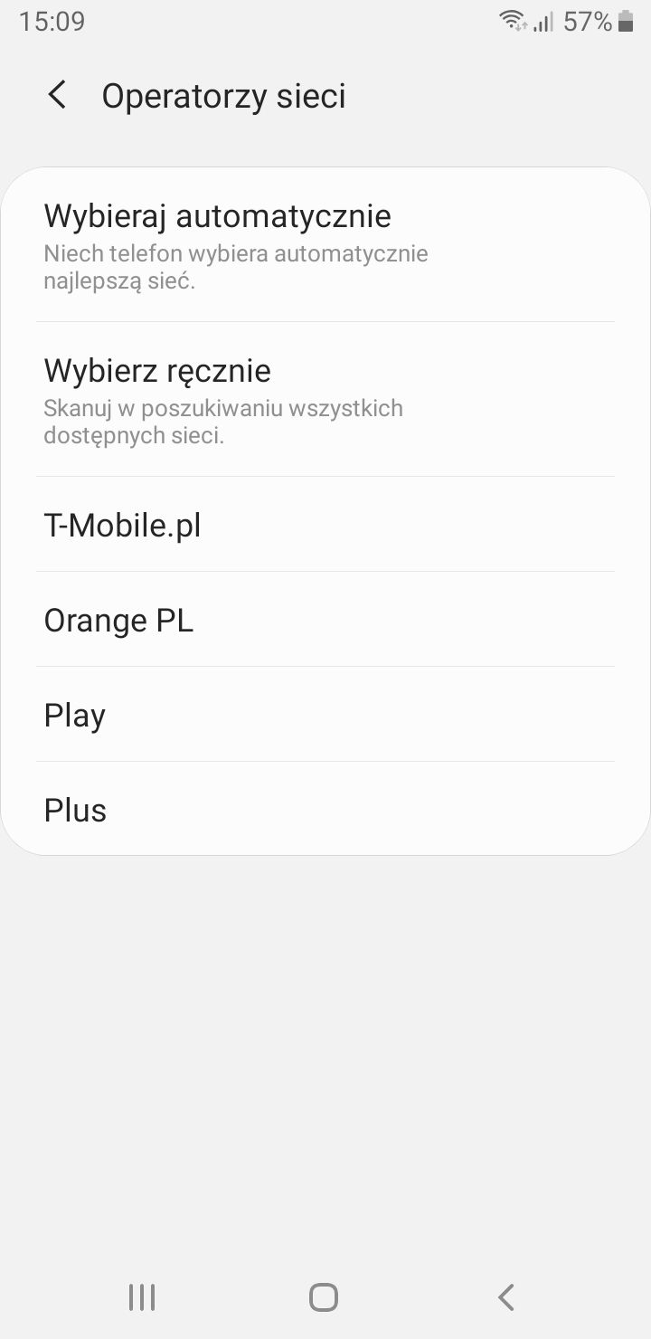 Brak Internetu - brak transmisji danych - Samsung Community