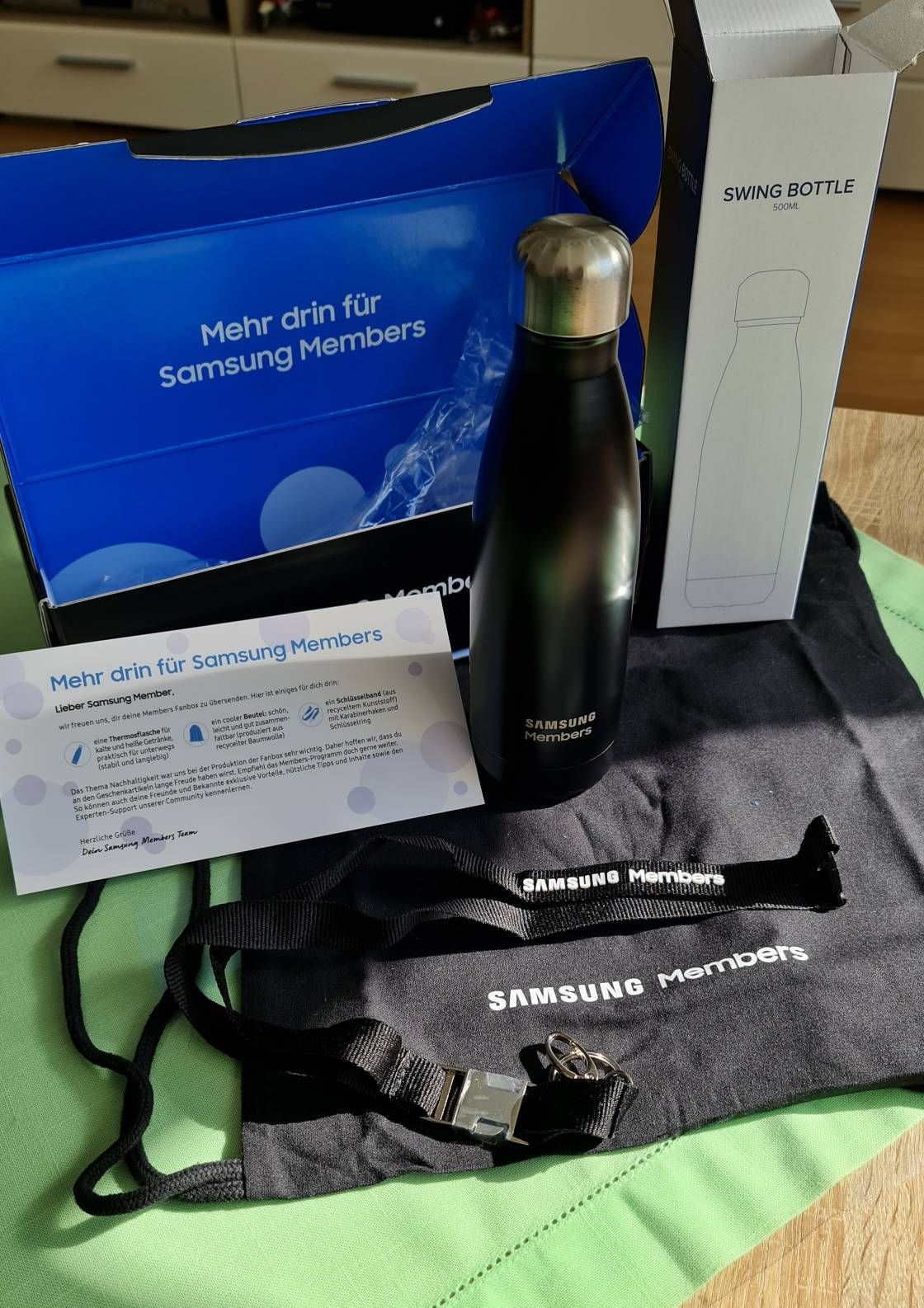Hat jemand von euch die Members Fanbox gewonnen? - Samsung Community