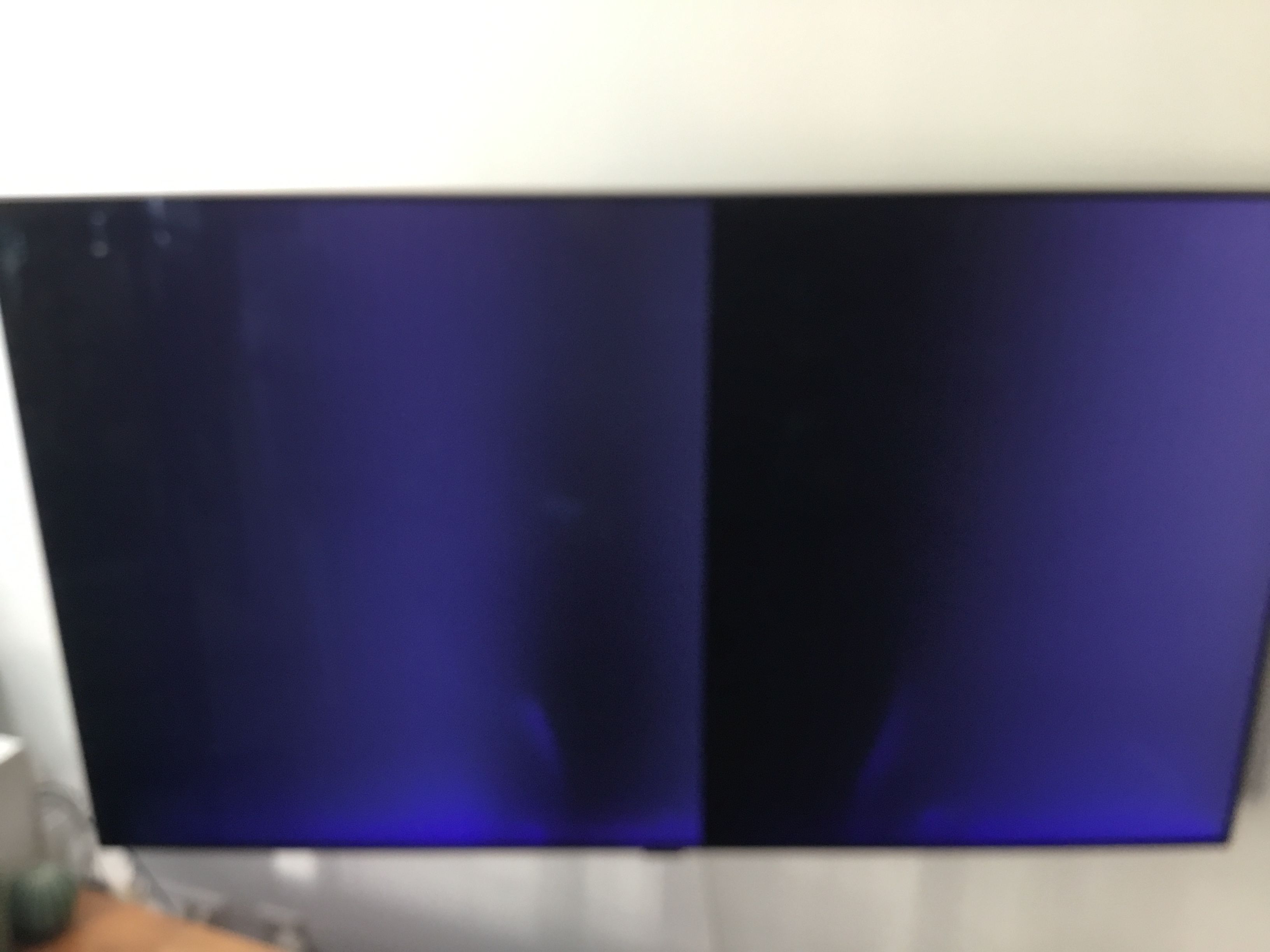 Opgelost: Zwarte verticale balk in het midden van het beeld - Samsung ...