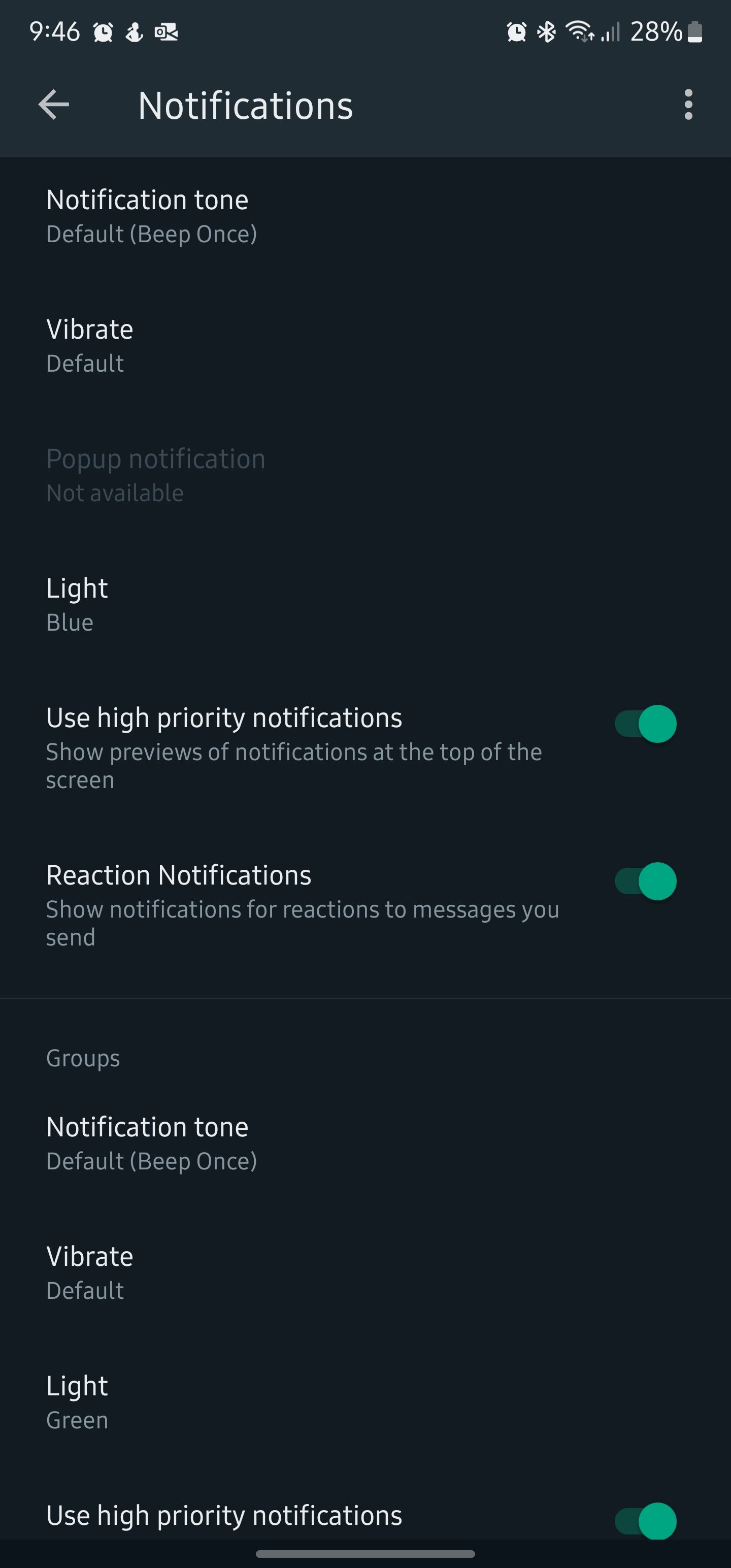 Setting notification to priority - Samsung Community