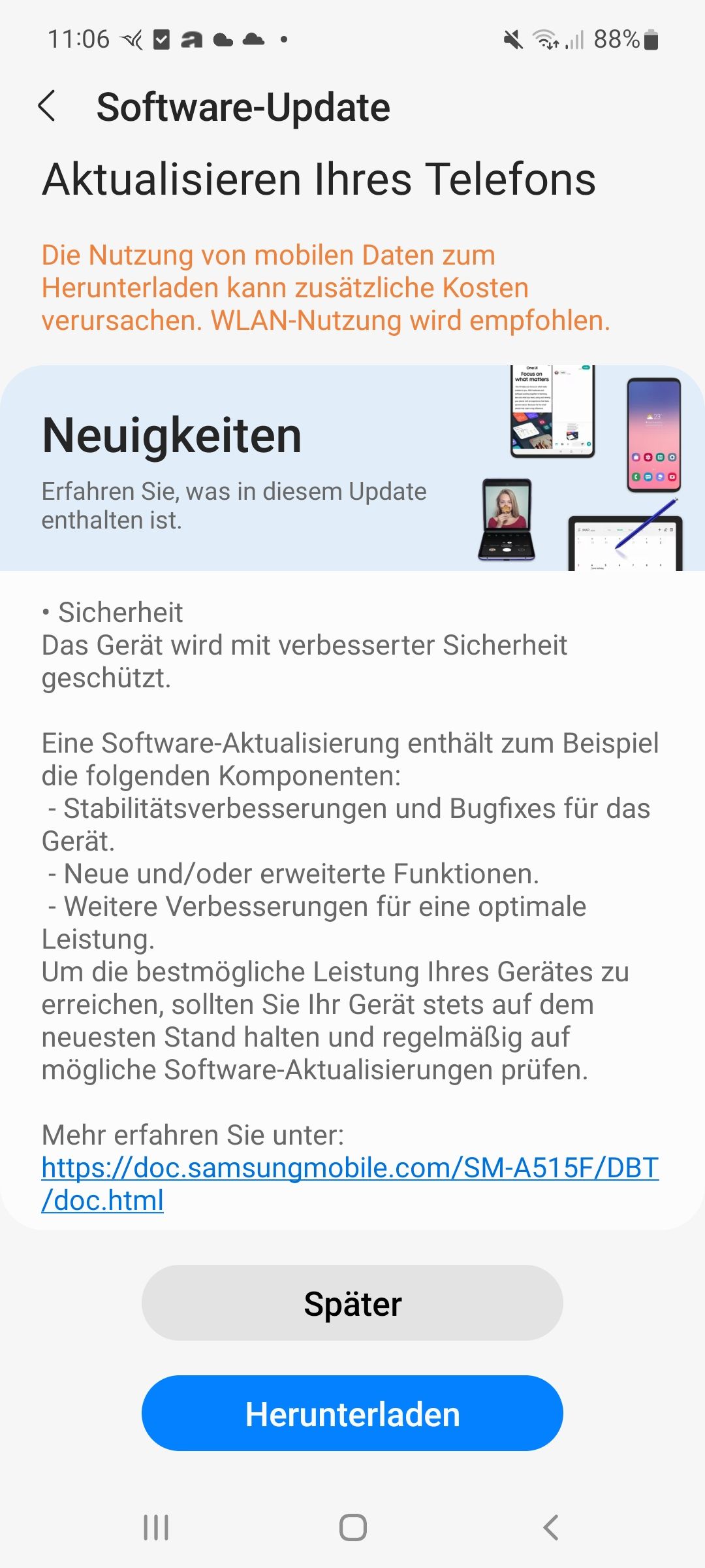 A51 - Neues Update 01.09.22 ist da ! - Samsung Community