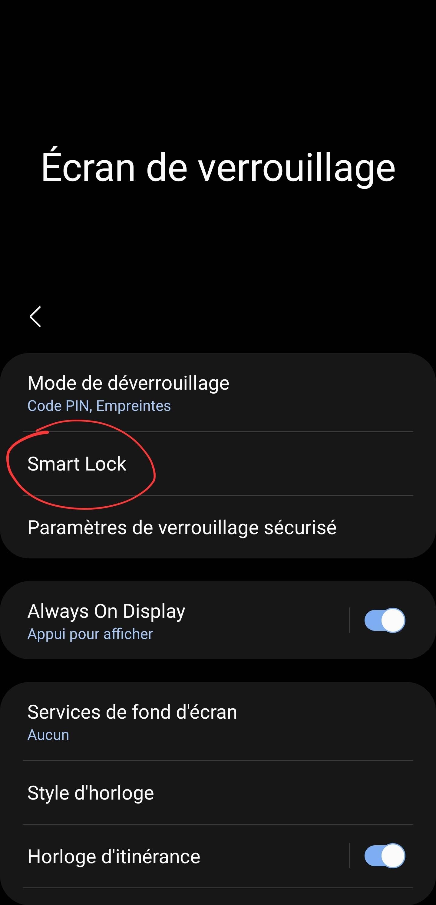 Google smart lock - Samsung Community