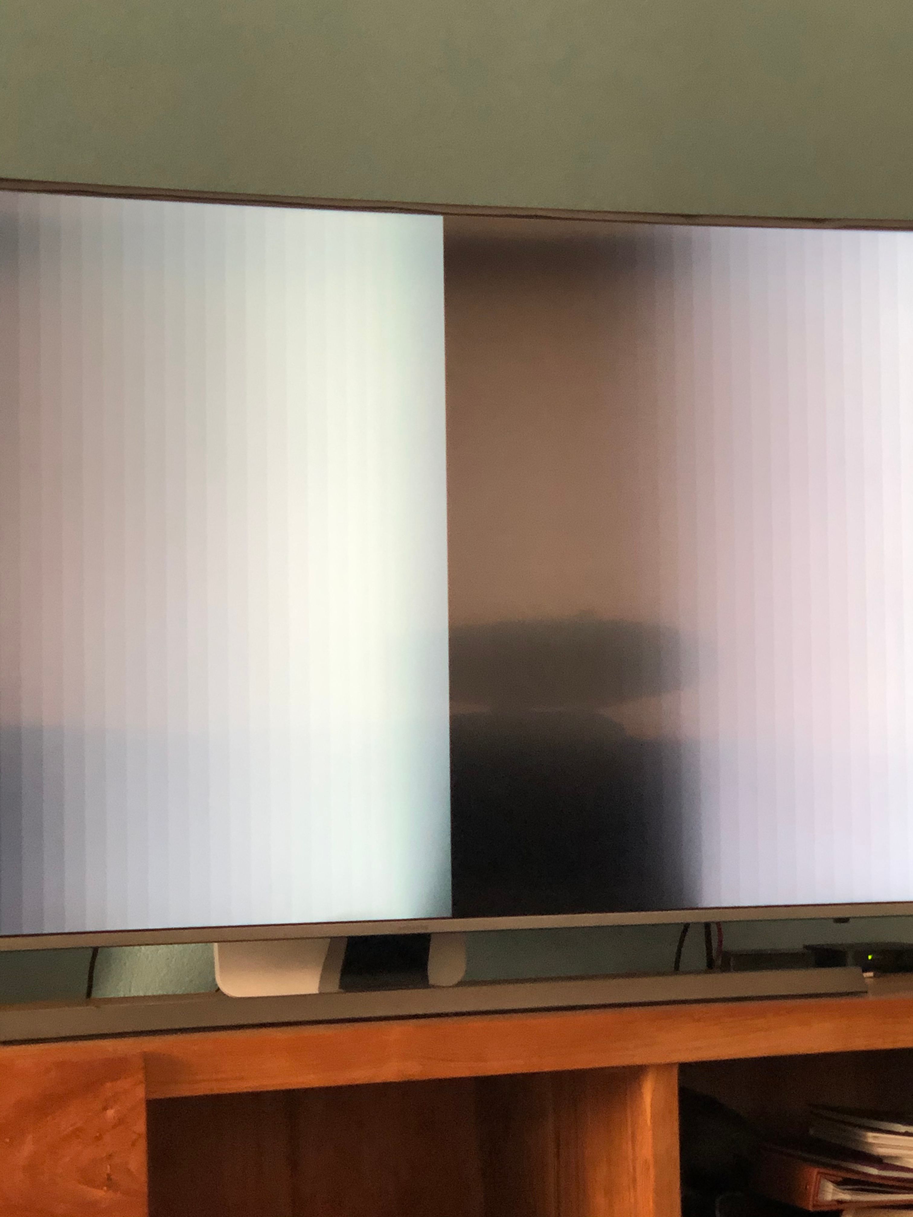 Verticale zwarte balk ue55ku6640sxxn - Samsung Community