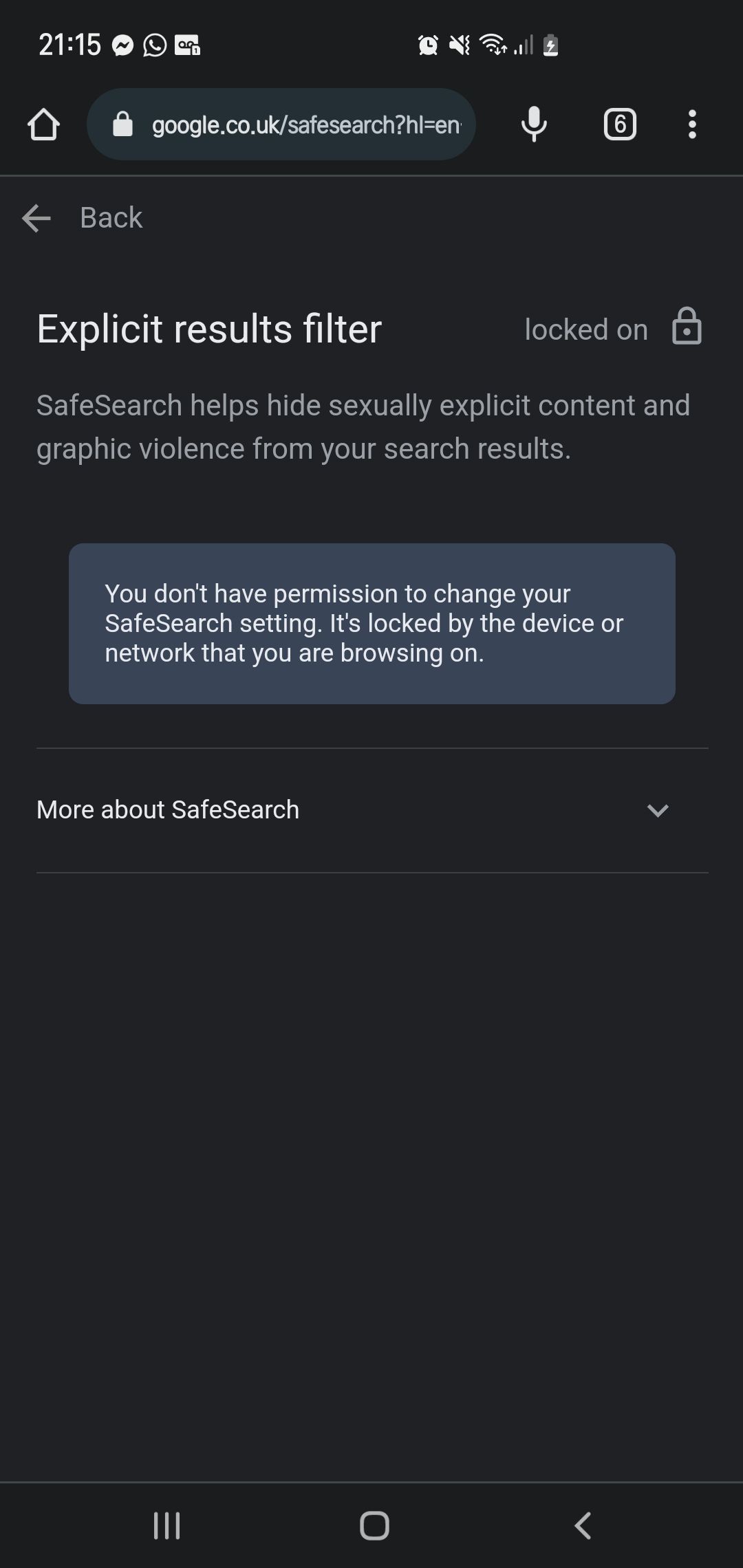How to remove age restrictions from my phone - Samsung Community