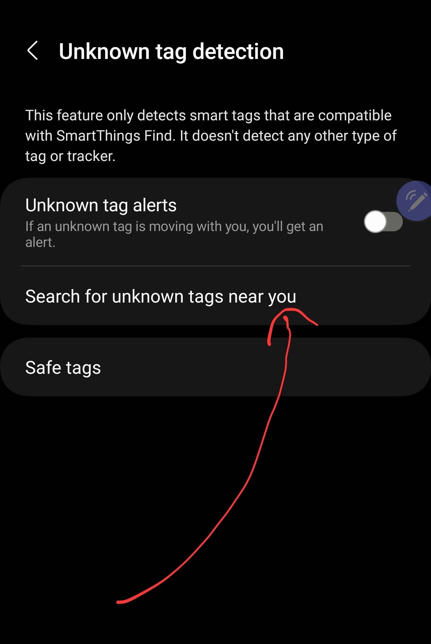 Solved: Samsung unknown tag following you alert - Samsung Community