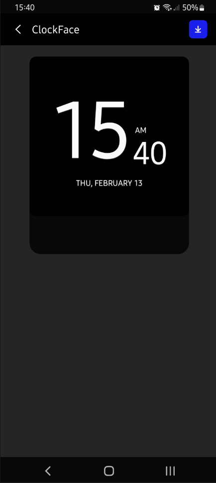 Samsung Clockface: Editer horloges préinstalées? - Samsung Community