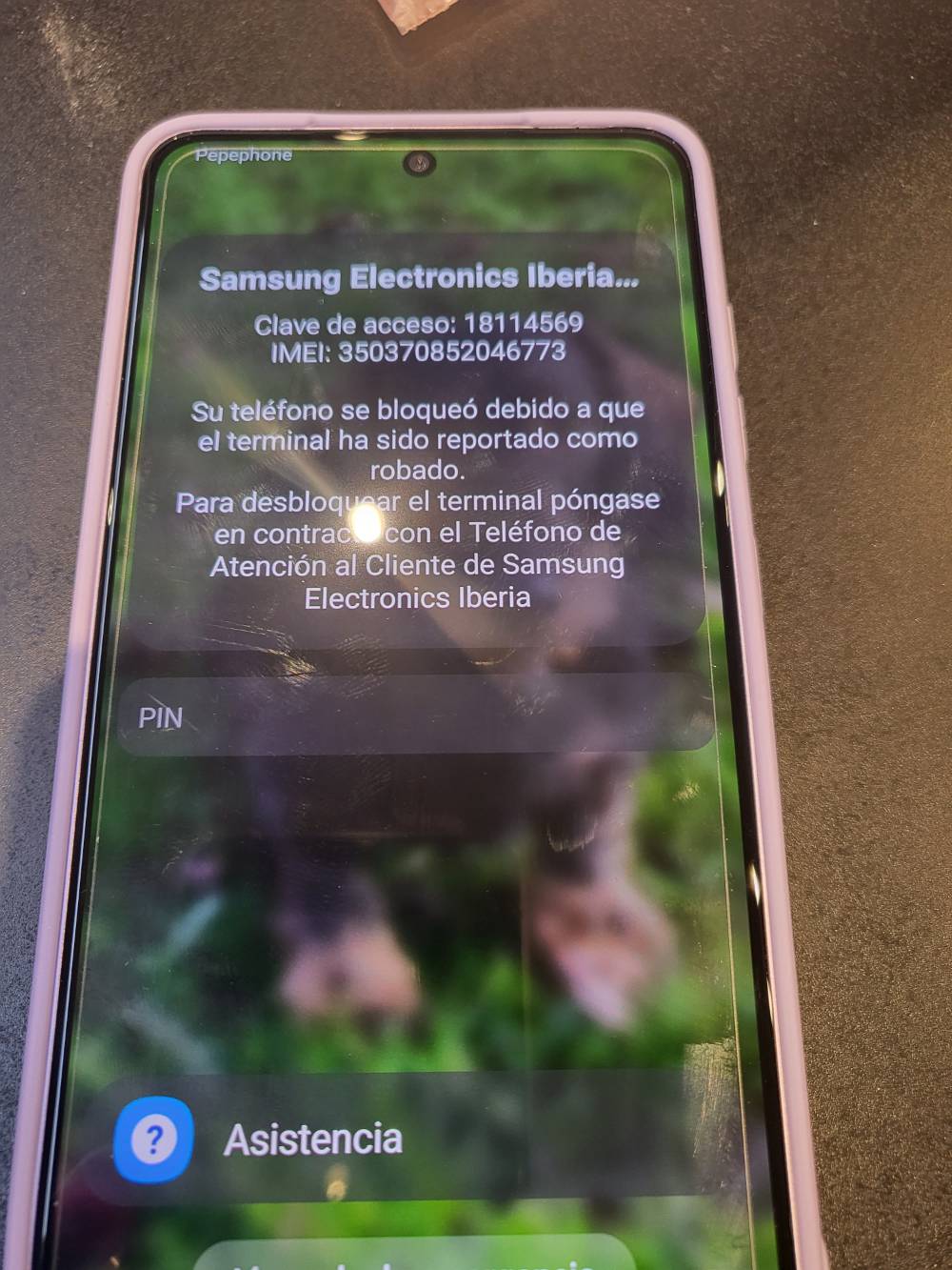 Solucionado: Bloqueo terminal reportado como robo - Samsung Community