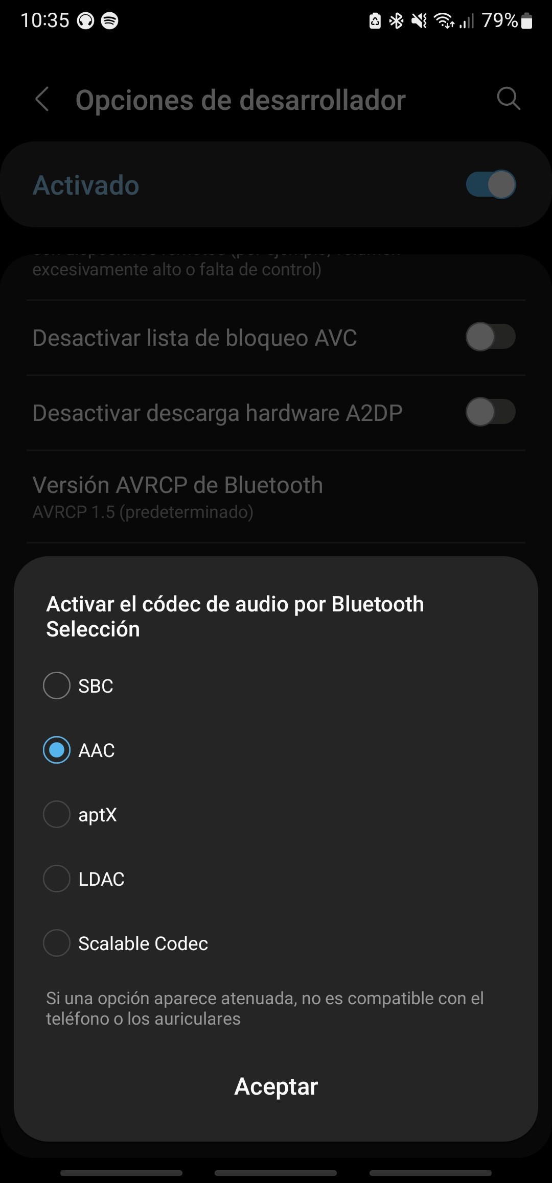 Solucionado: Códec LDAC - Samsung Community