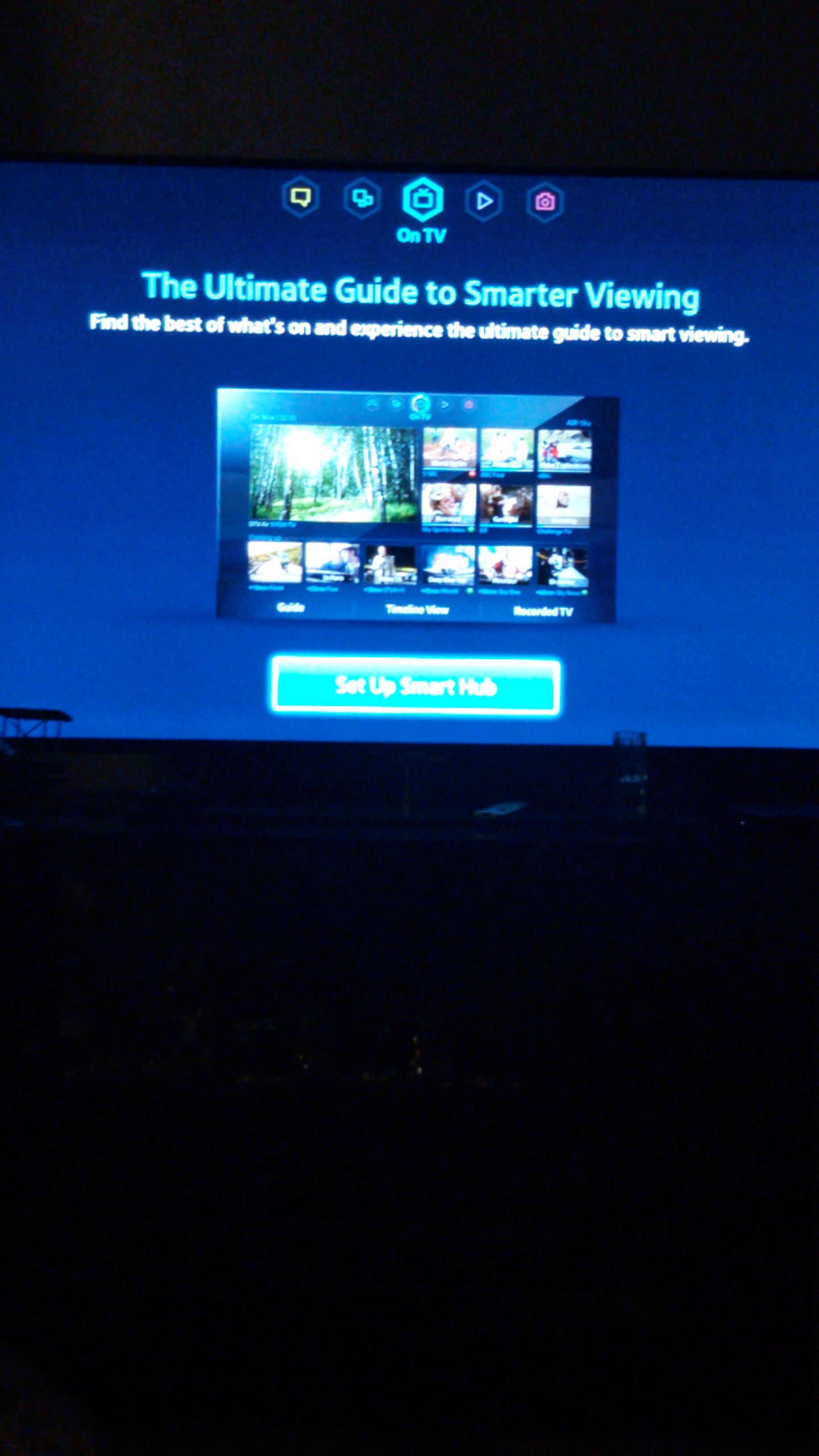 Samsung smart tv smart hub message code: 0 - Samsung Community