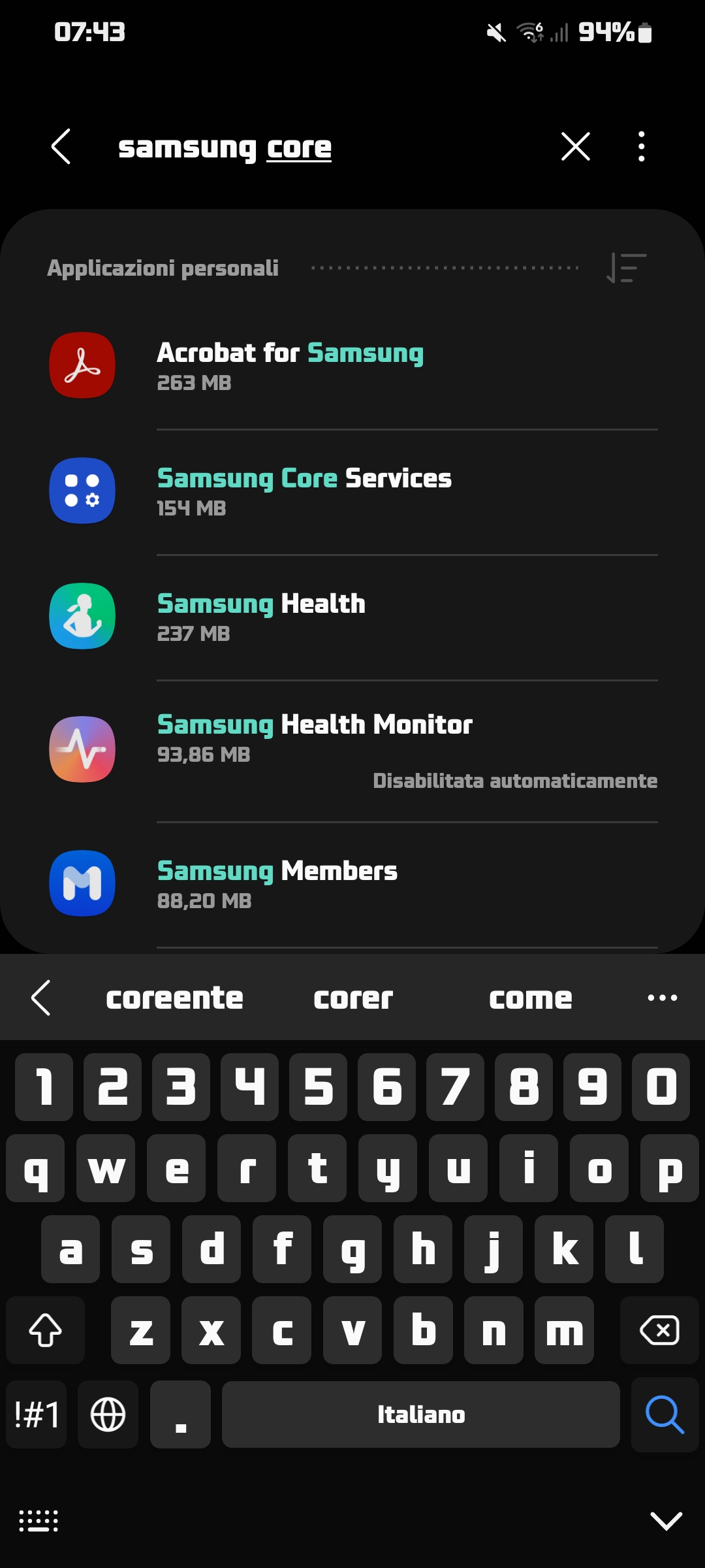Risolto: Samsung Core Services problema update - Pagina 3 - Samsung ...