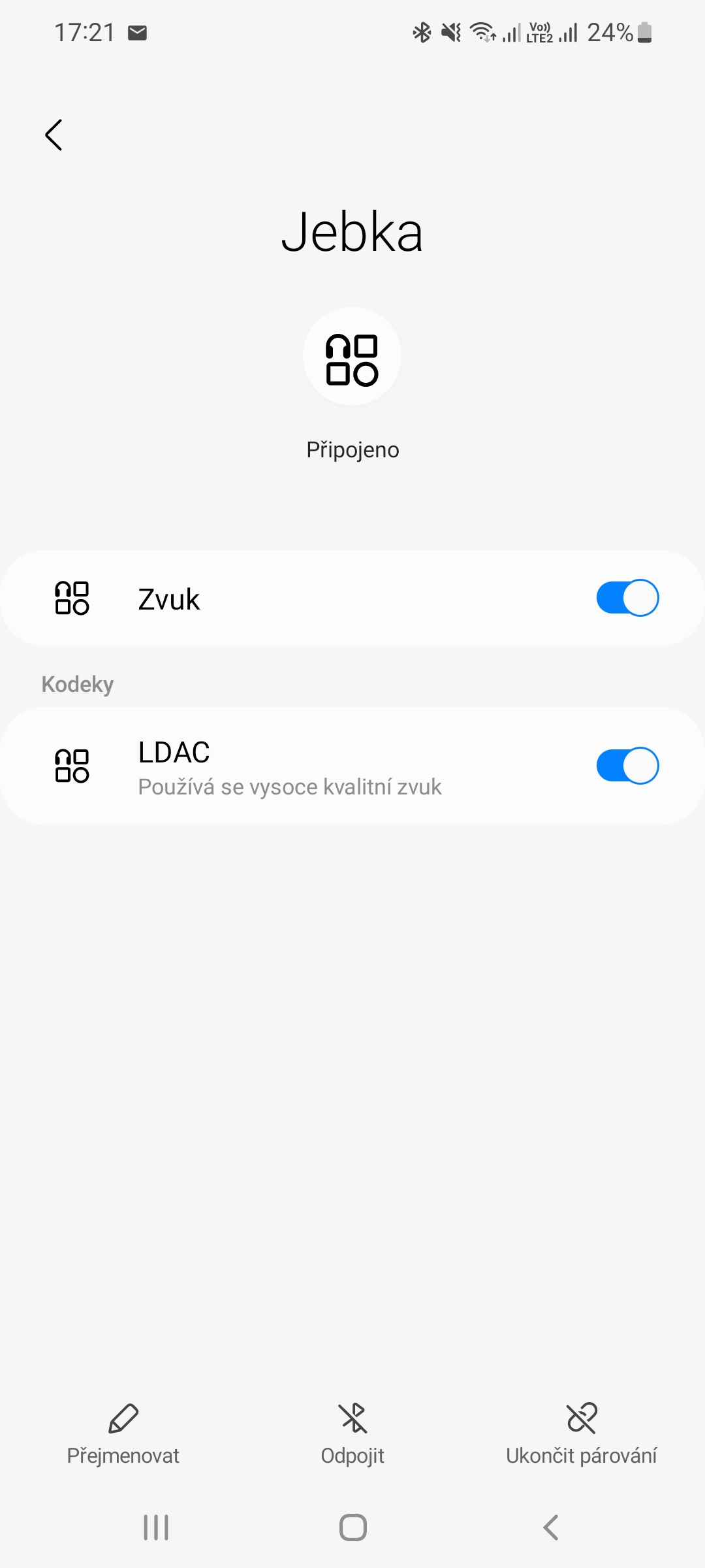 How to turn off dual audio - LDAC not working - Samsung Community