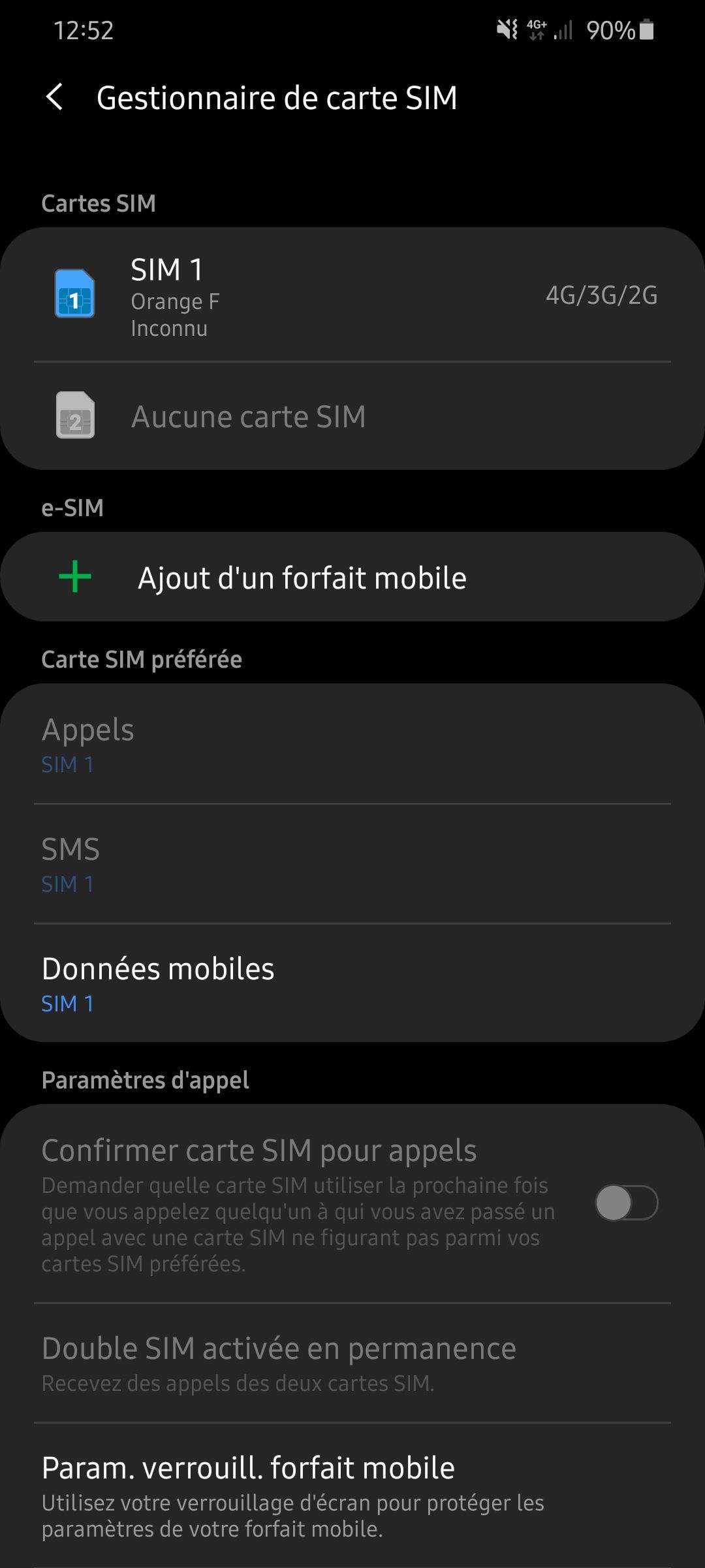 Résolu : Gestionnaire sim démarrage - Samsung Community