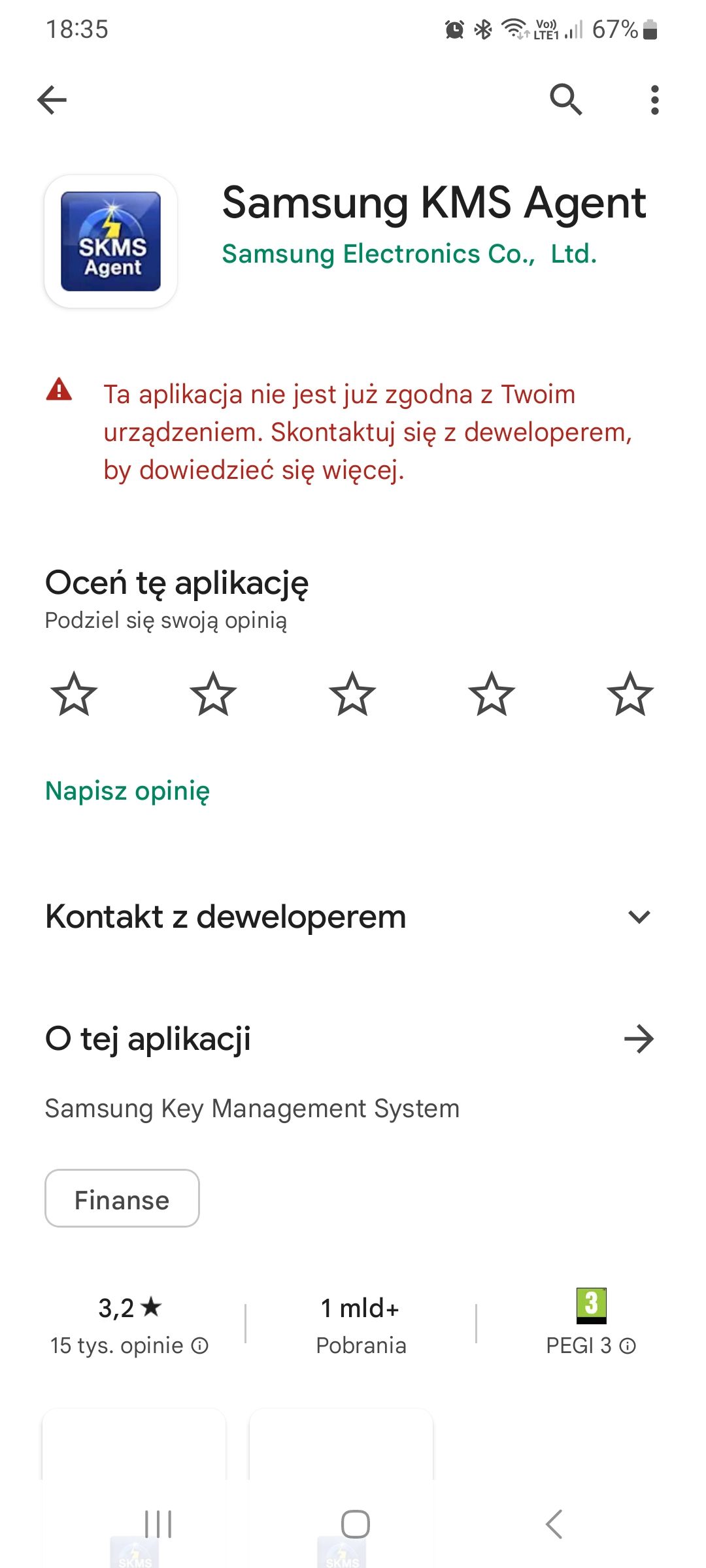 KMS Agent Service - apk nie zgodna po aktualizacji do A13 - Samsung ...