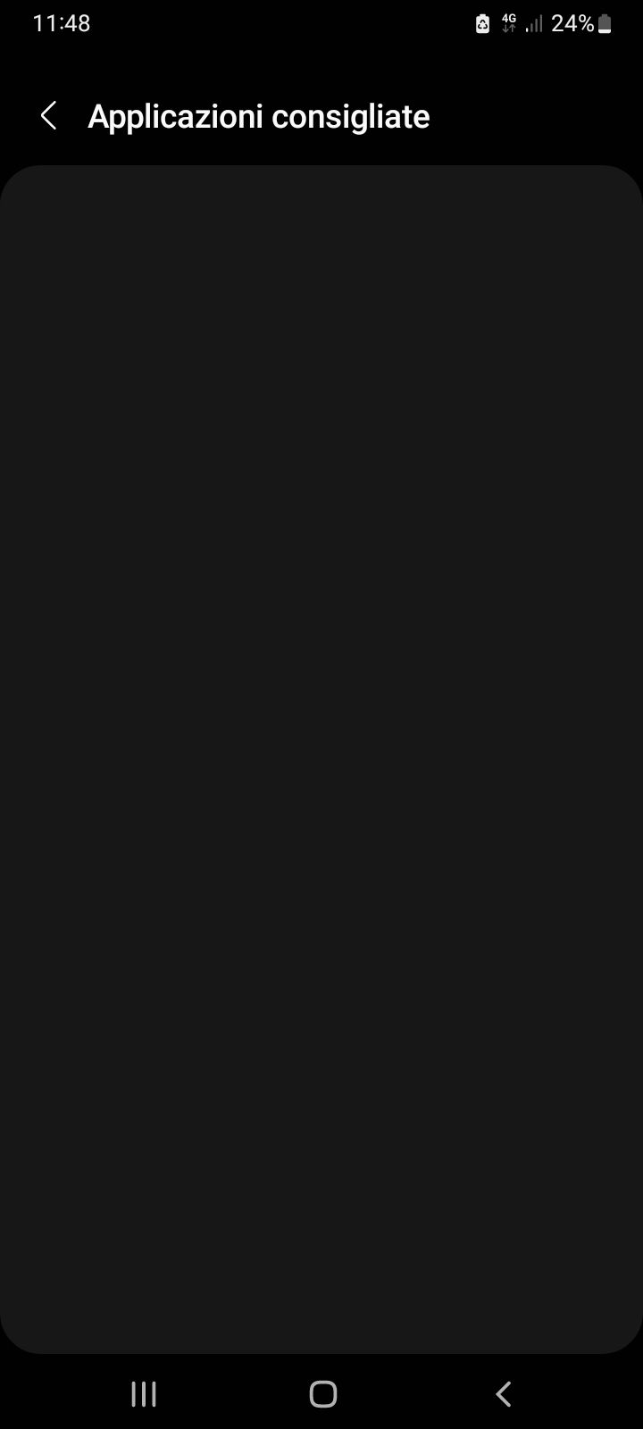 App grigie in schermata home - Samsung Community