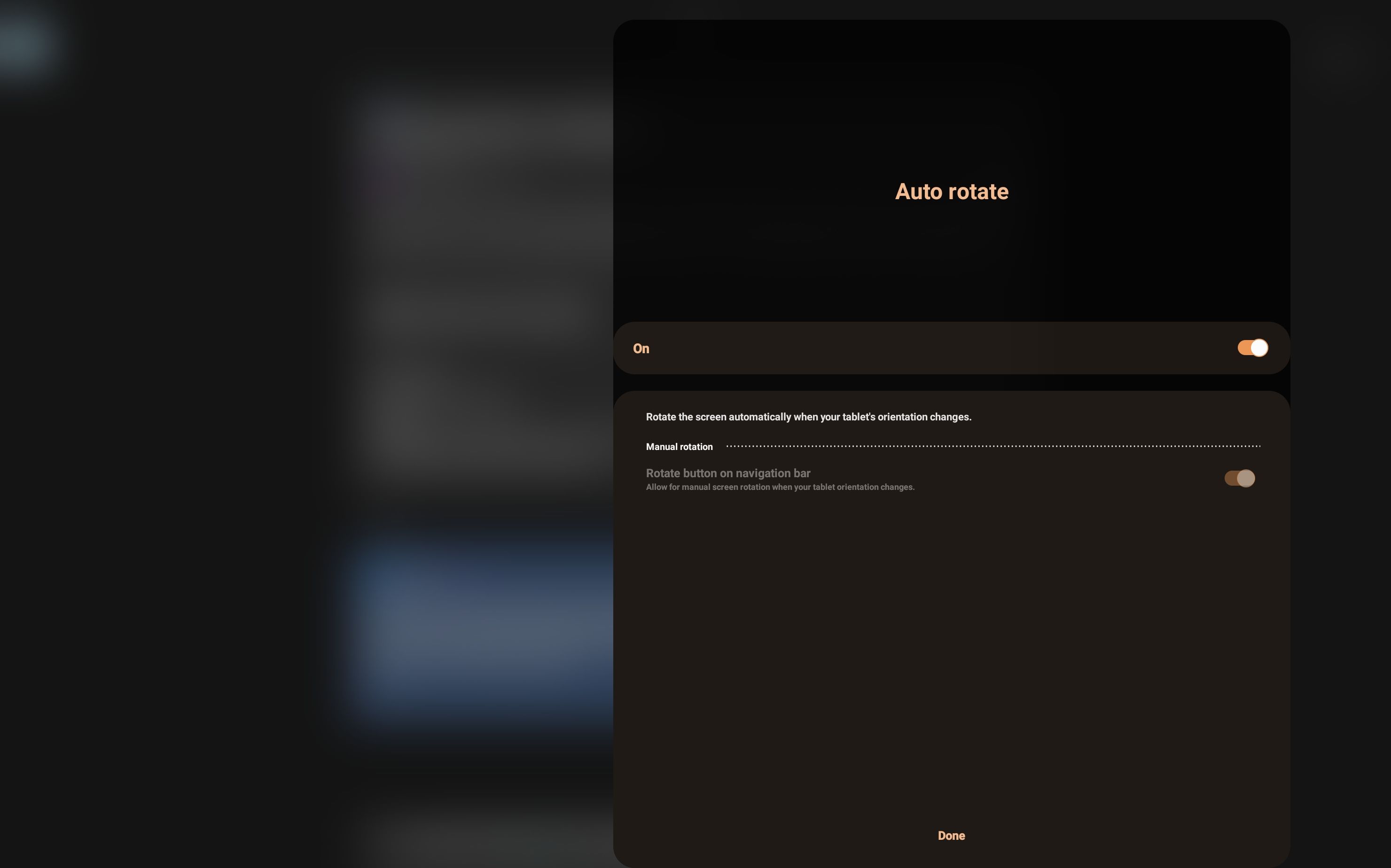 Lock Screen Rotation on Tab S8 Ultra - Samsung Community